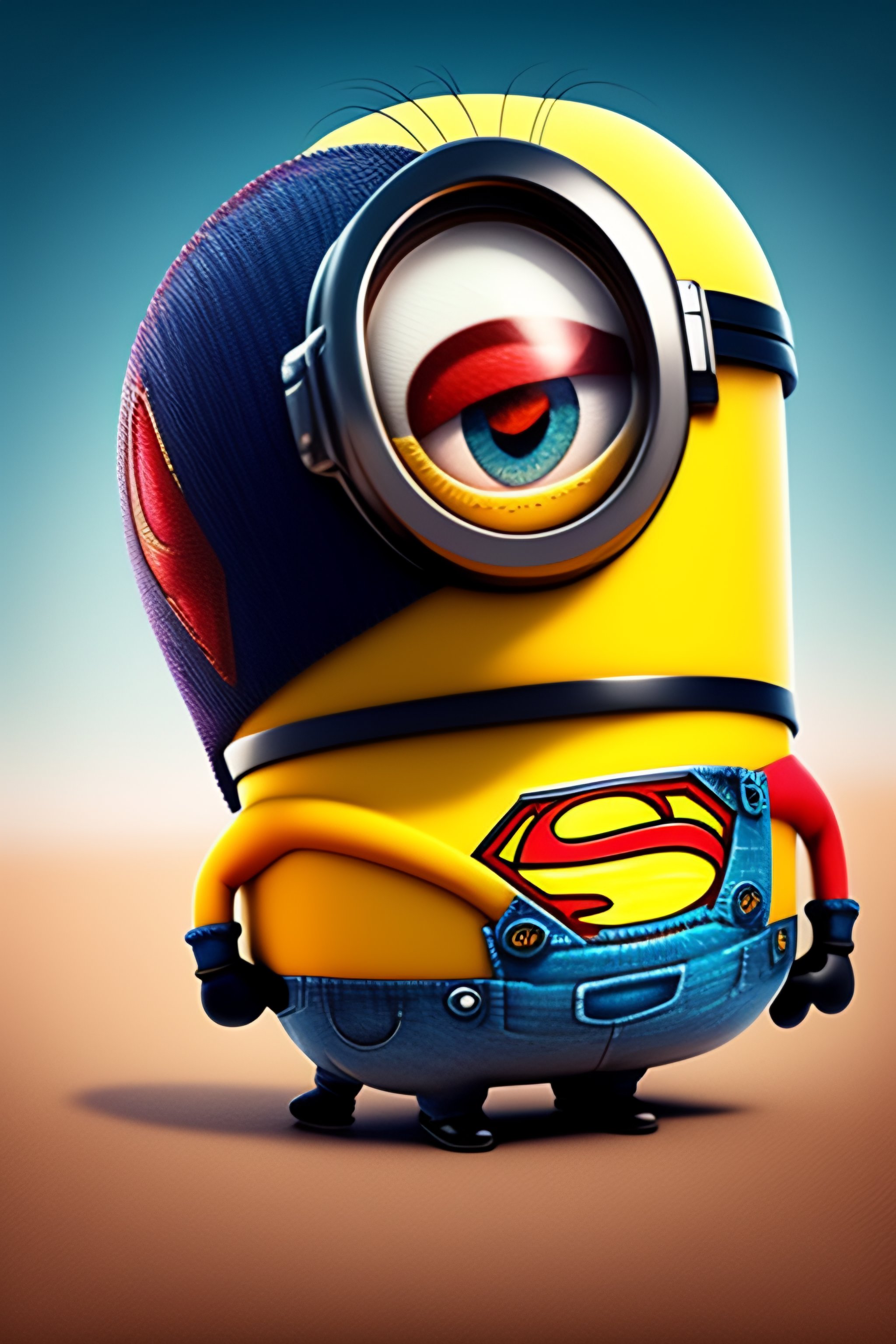 Minion Superman Wallpaper