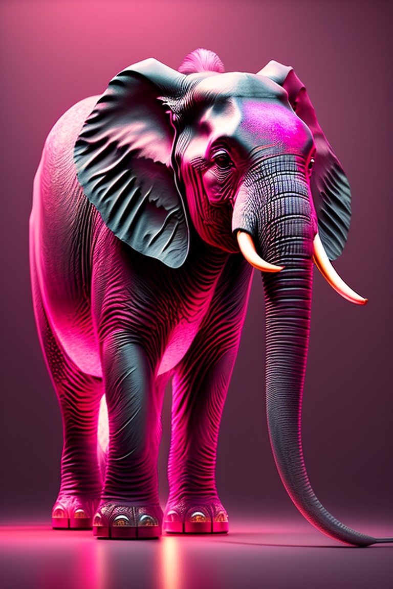 Lexica - Fairy grunge aesthetic, elephant, detailed , beautiful, 3d ...