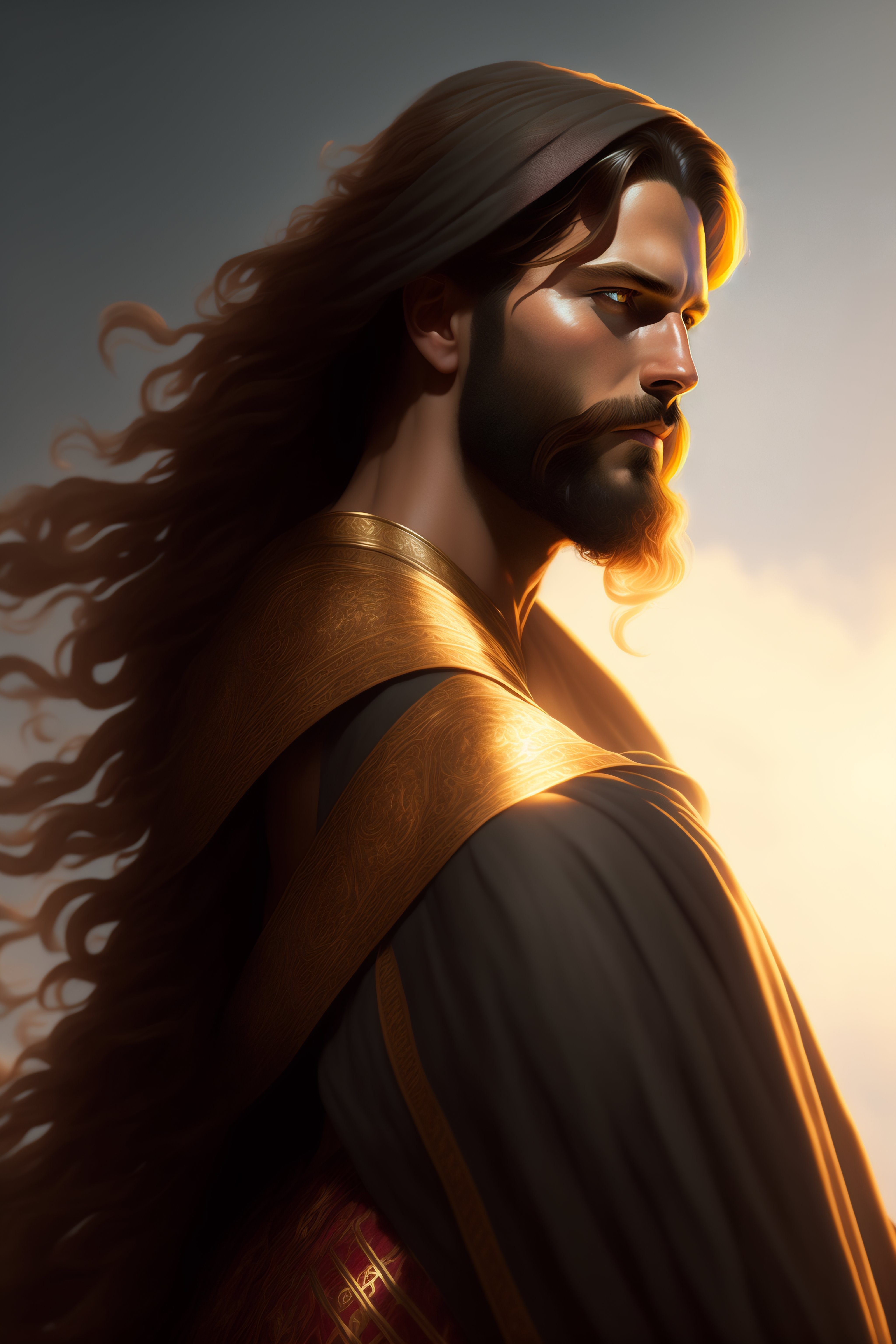 Lexica - Jesus christ as an action hero, realistic portrait ...