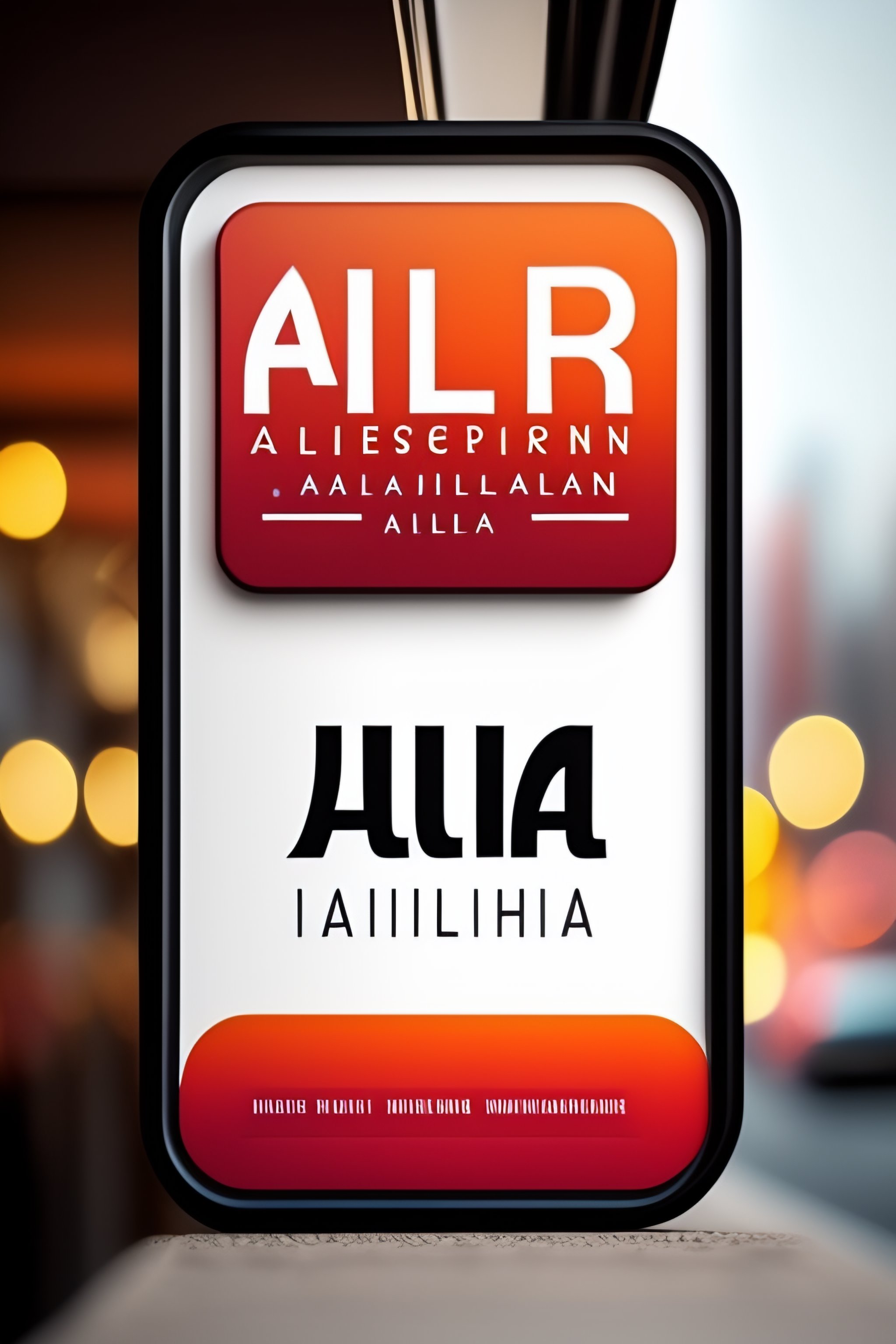Lexica - Clothing store logo with the name AILA