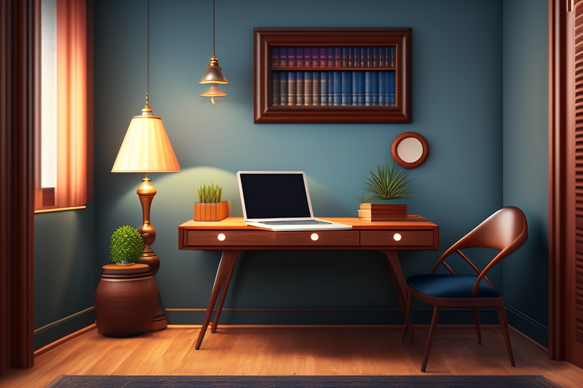 Lexica - A detective's desk scenario with a cork frame on the wall ...