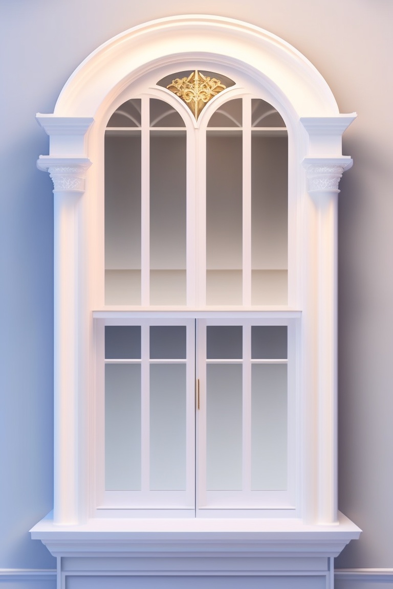 Lexica - The window frames of ancient European palaces are luxurious ...