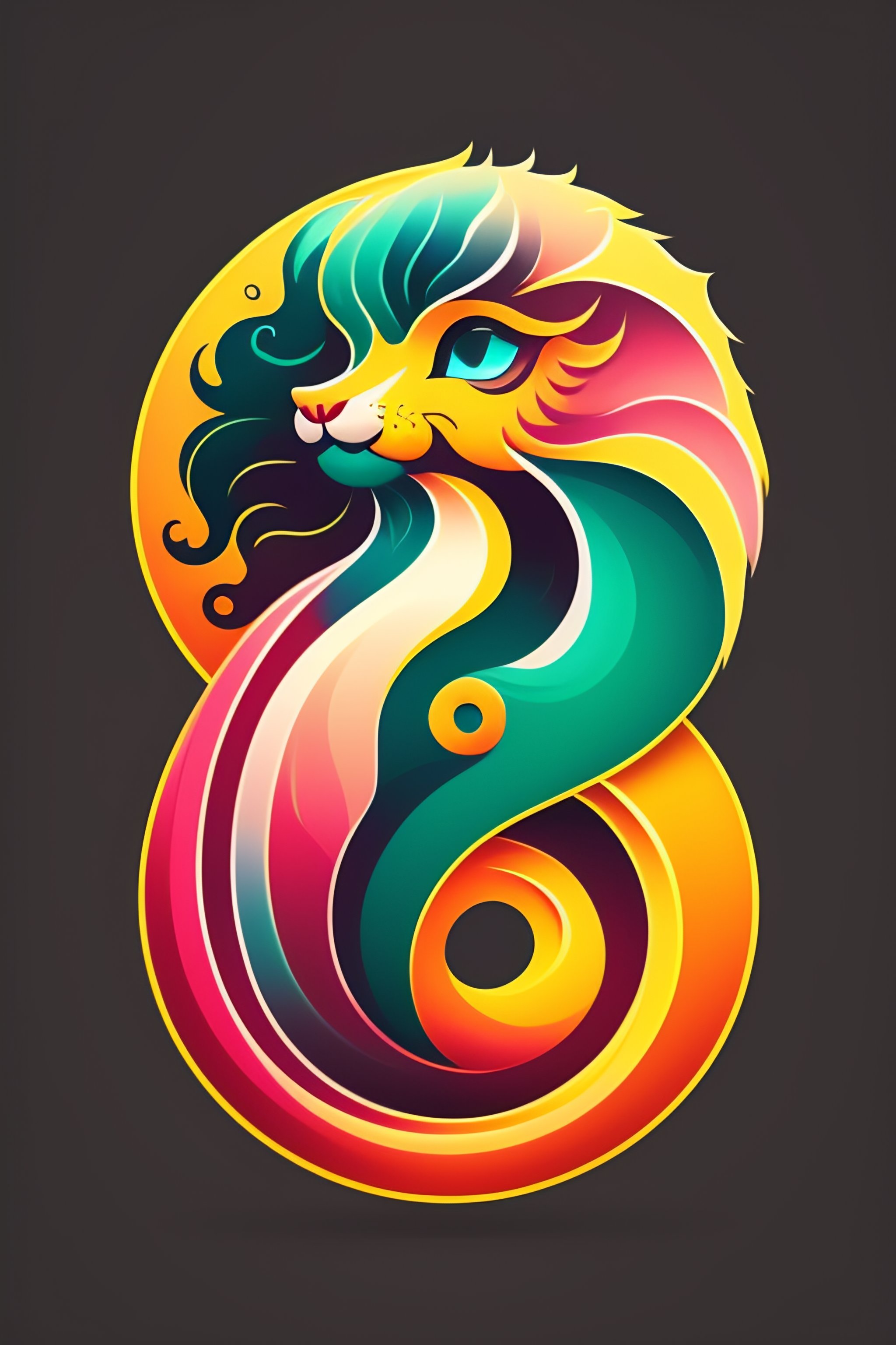 Merlion Logo Vector