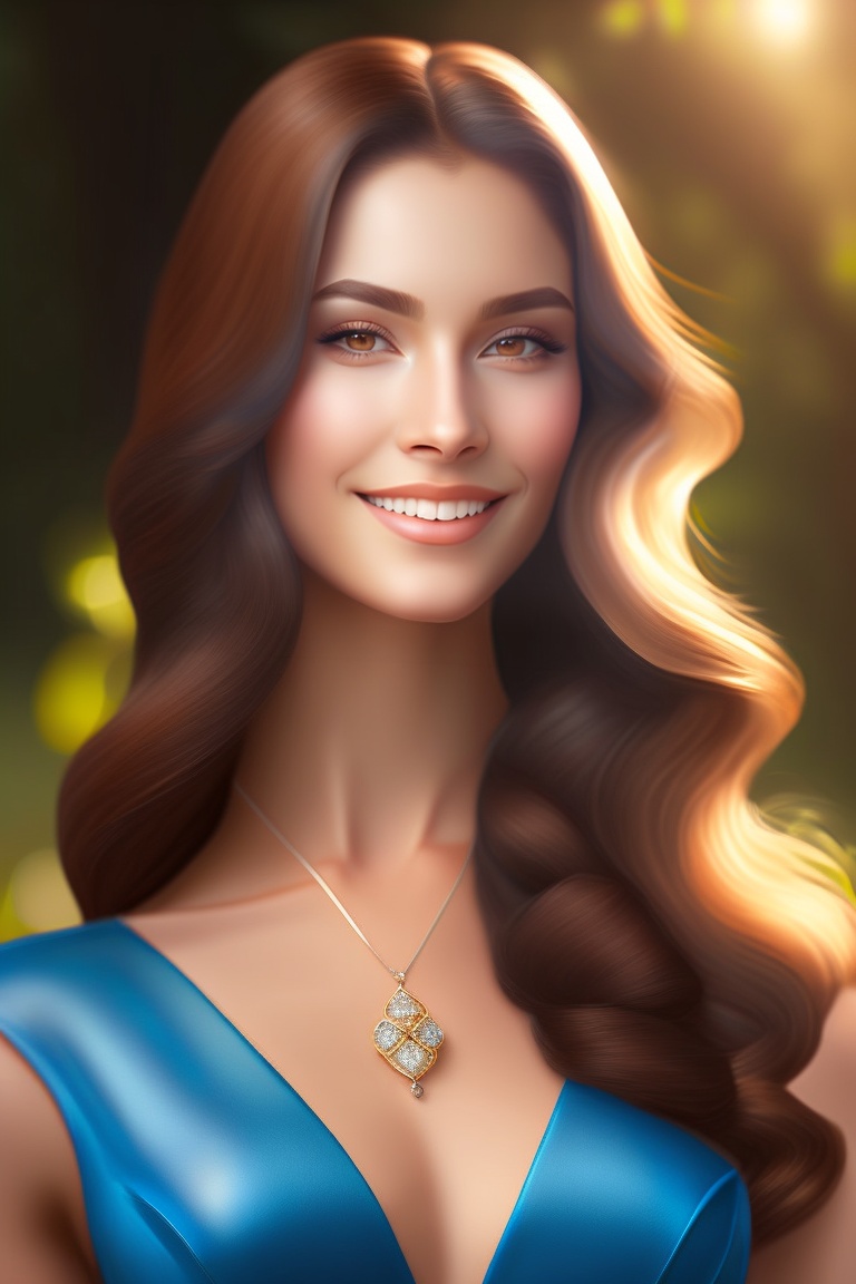Lexica - This captivating lady possesses a timeless beauty that seems ...