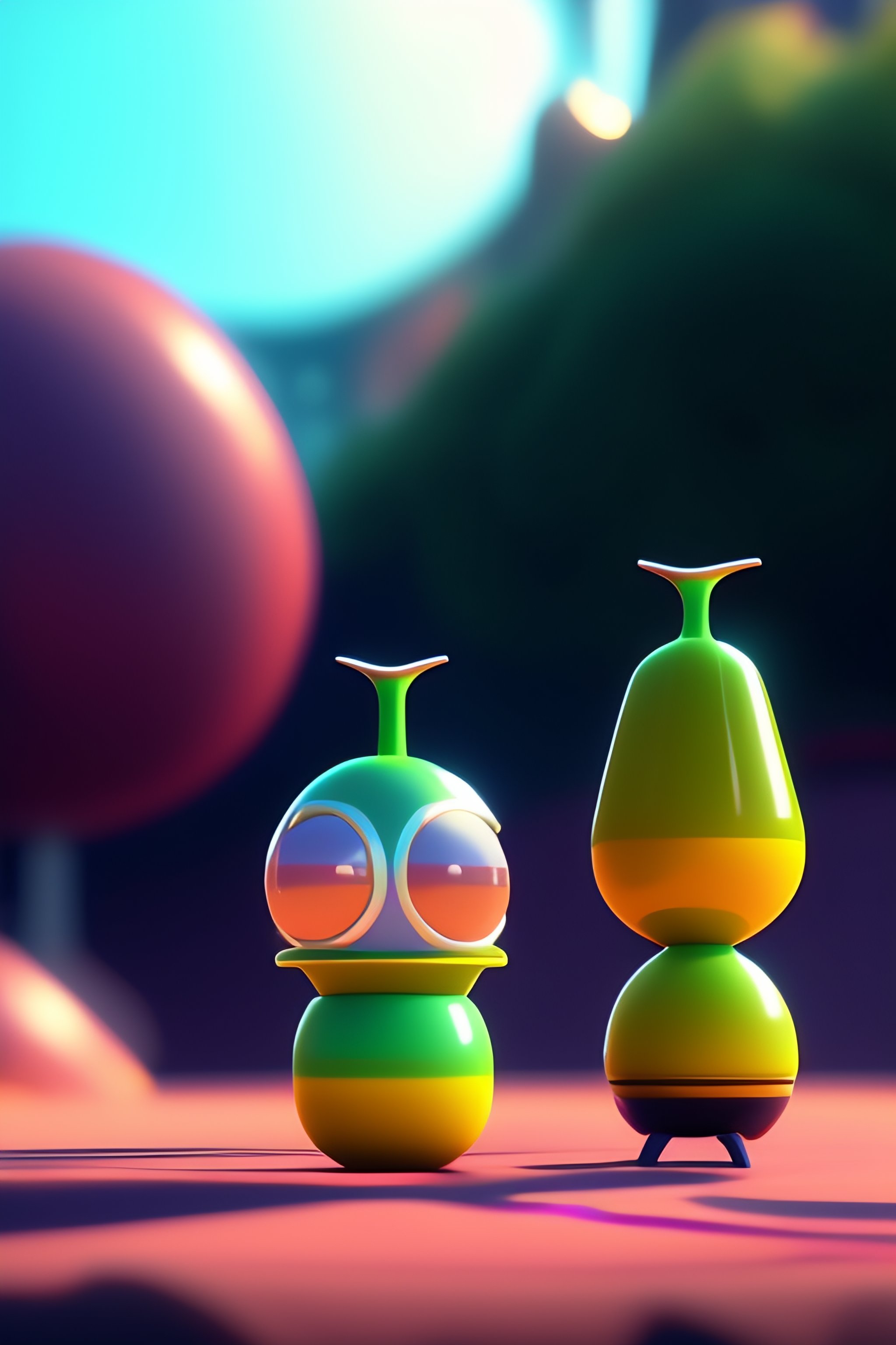 Lexica - Rick and morty in pixar style, octane render, unreal engine