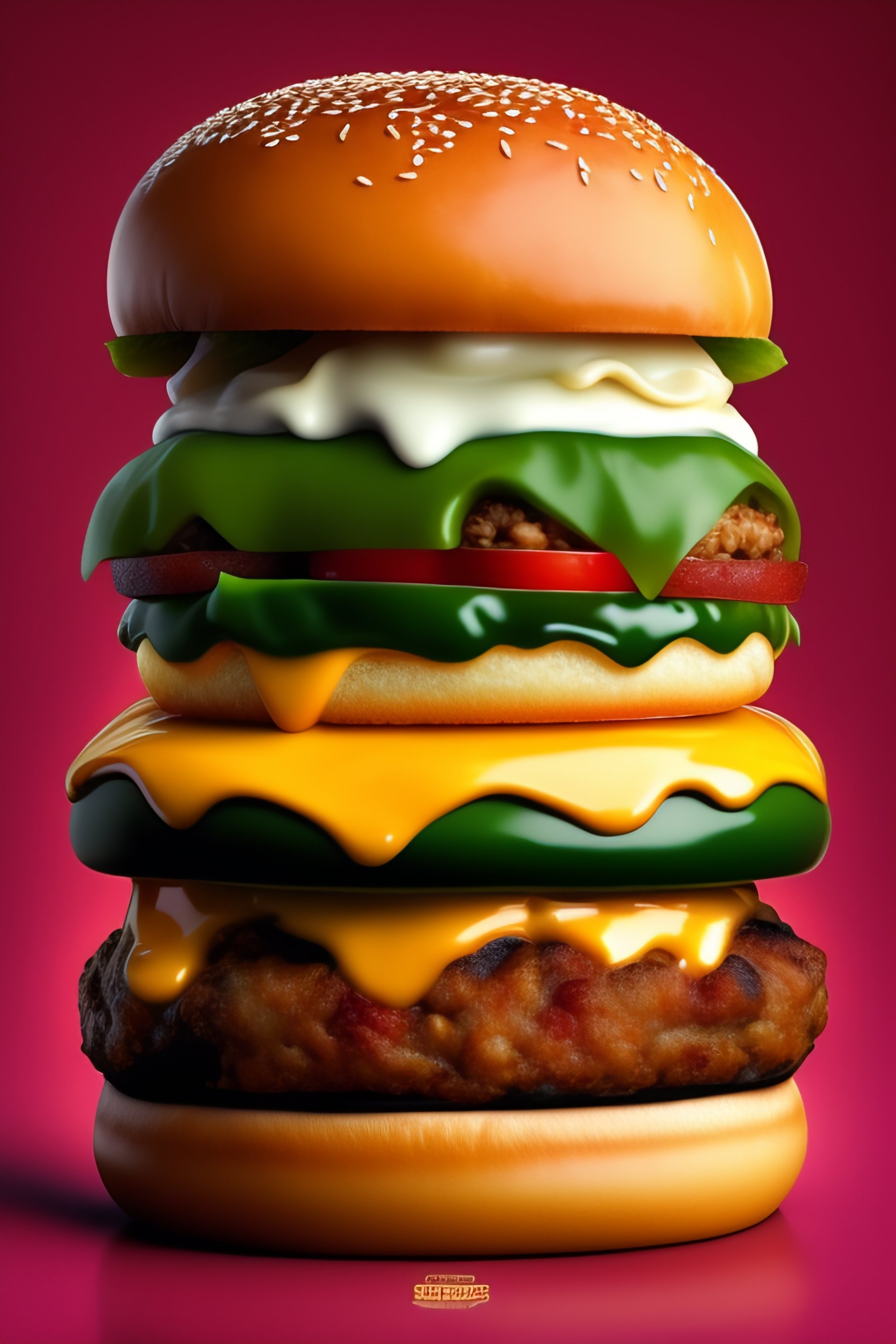 Lexica - The Cheeseburger is a formidable supervillain with a rotund ...