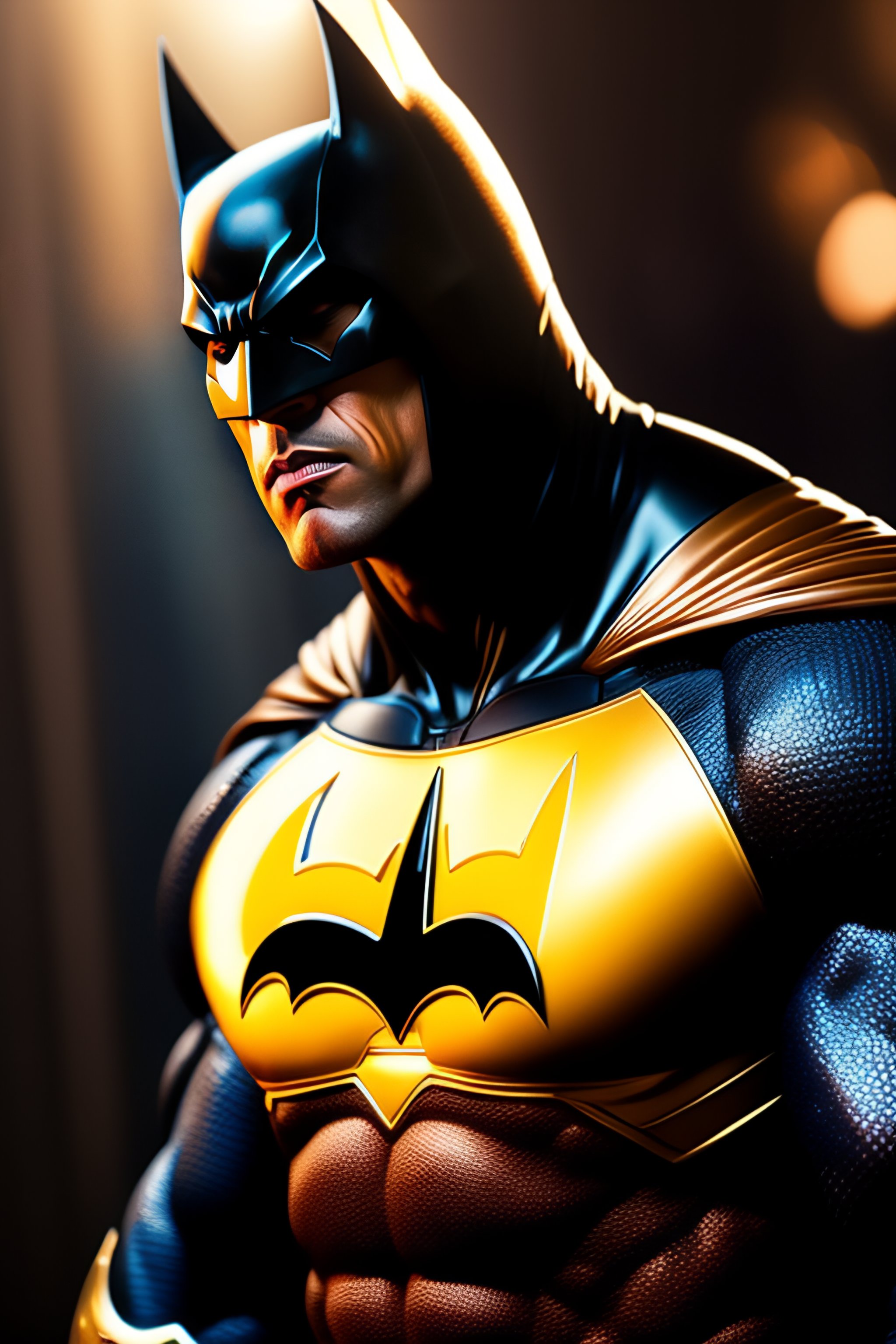 Lexica - Dwayne johnson as batman