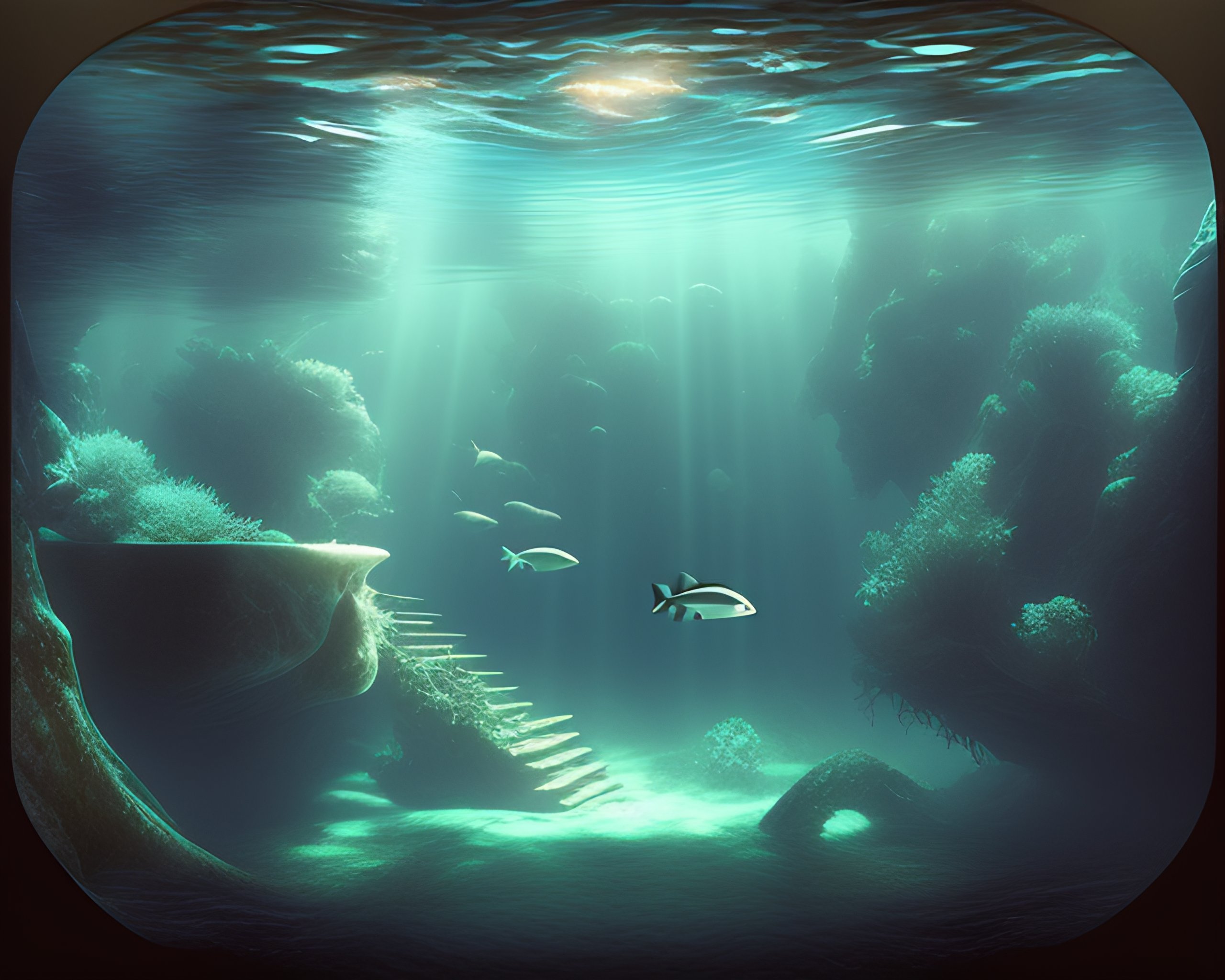 Lexica - Underwater abyss, rectangle,'silent hill ', deeps, monster ...