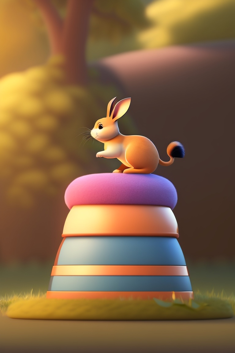 Lexica - The rabbit used its agility to climb up the tree, while the ...