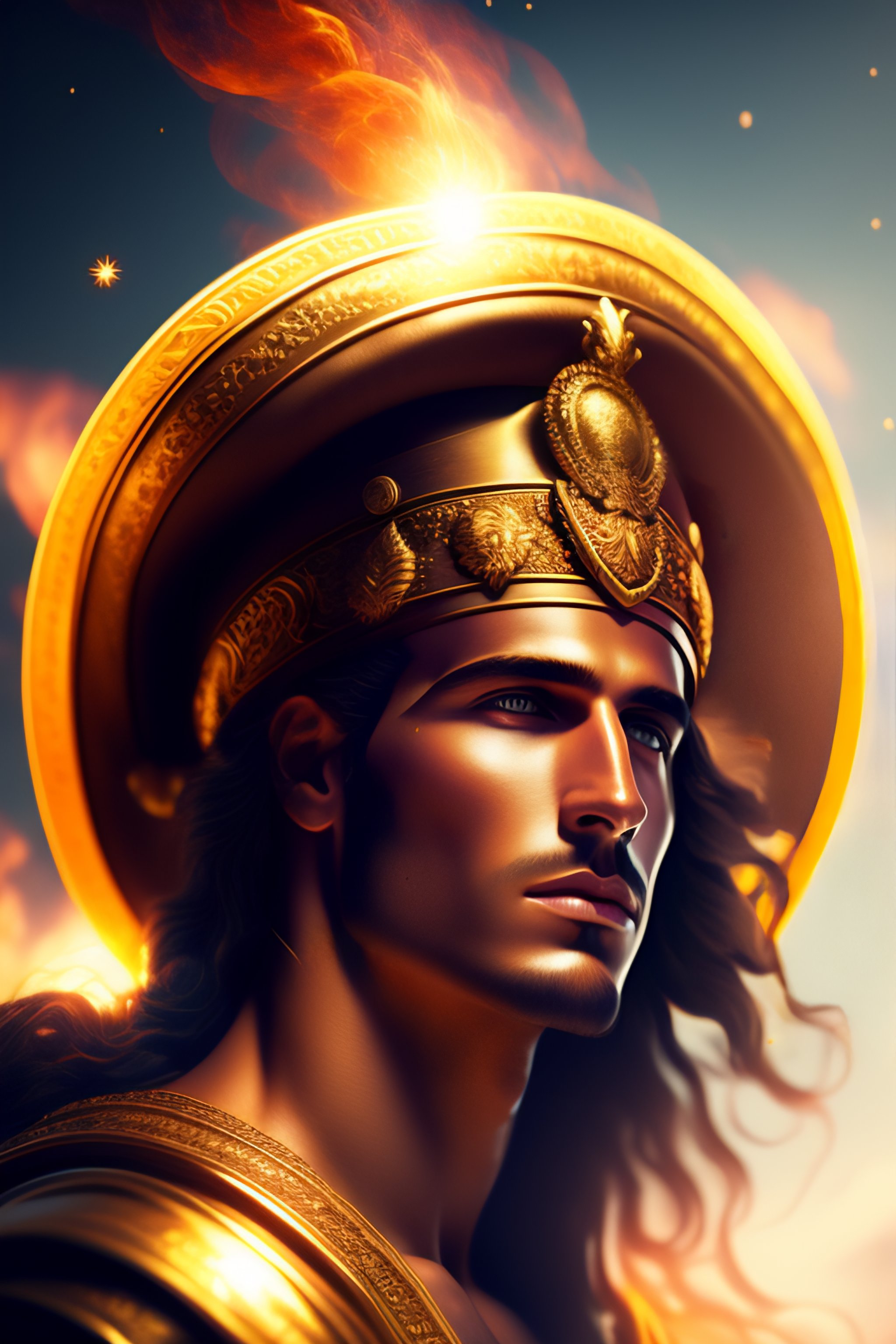 Lexica - Apollo, The Greek gods, Portrait, Pirate, Pirate hat, Pirate ...