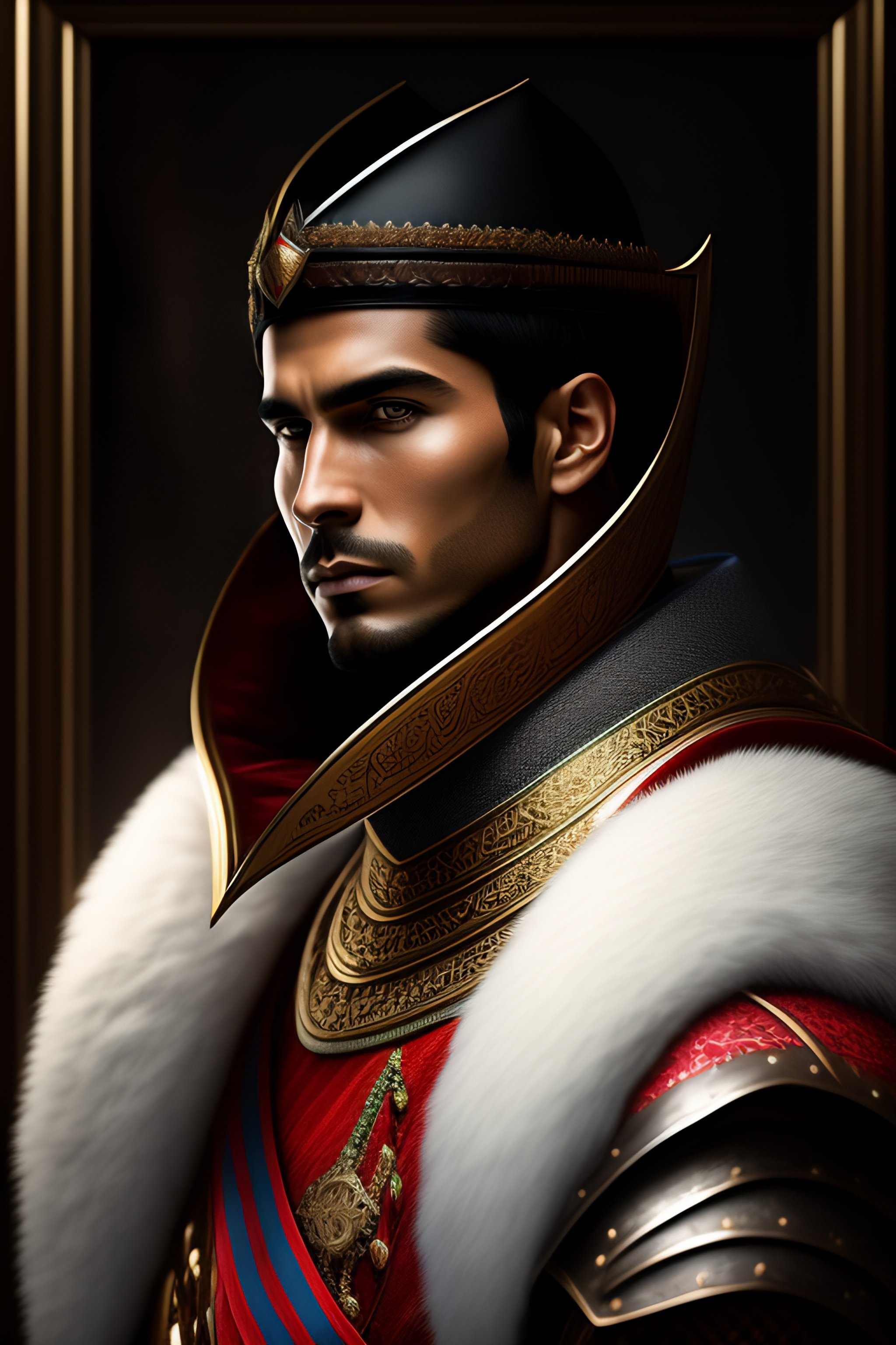 Lexica - Knight, assasin, portrait
