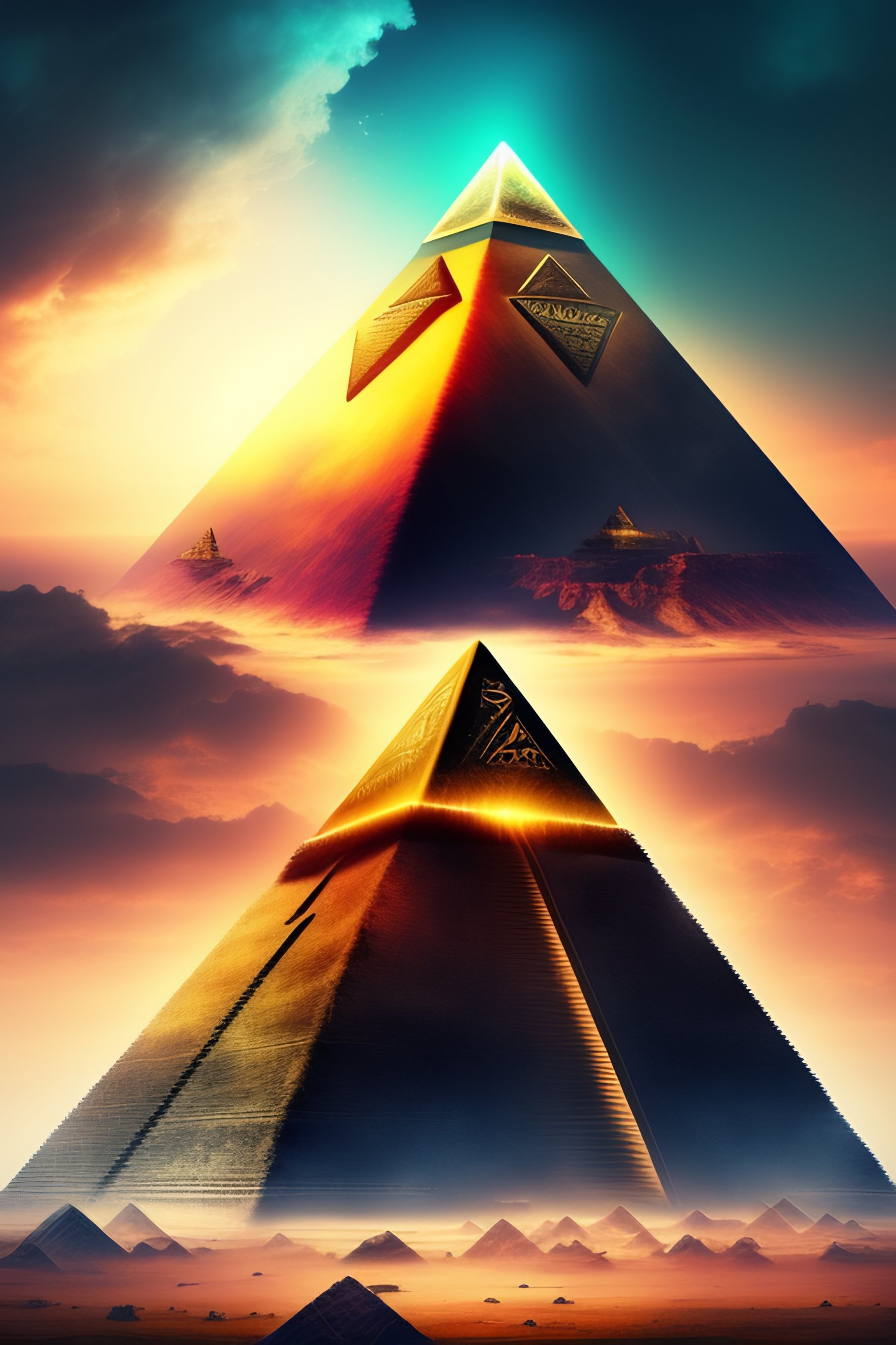 Lexica - Pyramid in an apocalyptic worlkd