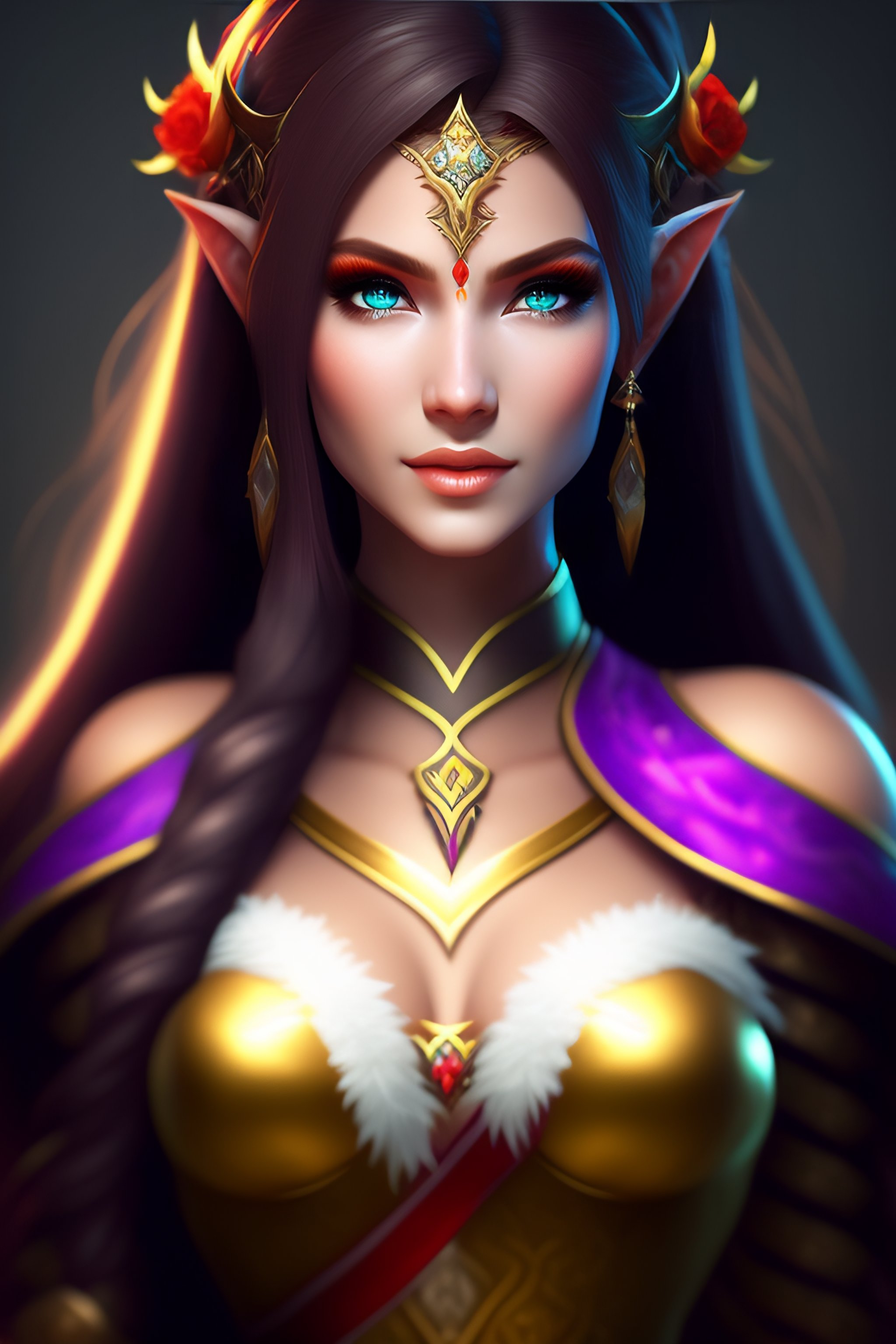 Lexica - Elf, dota 2, female