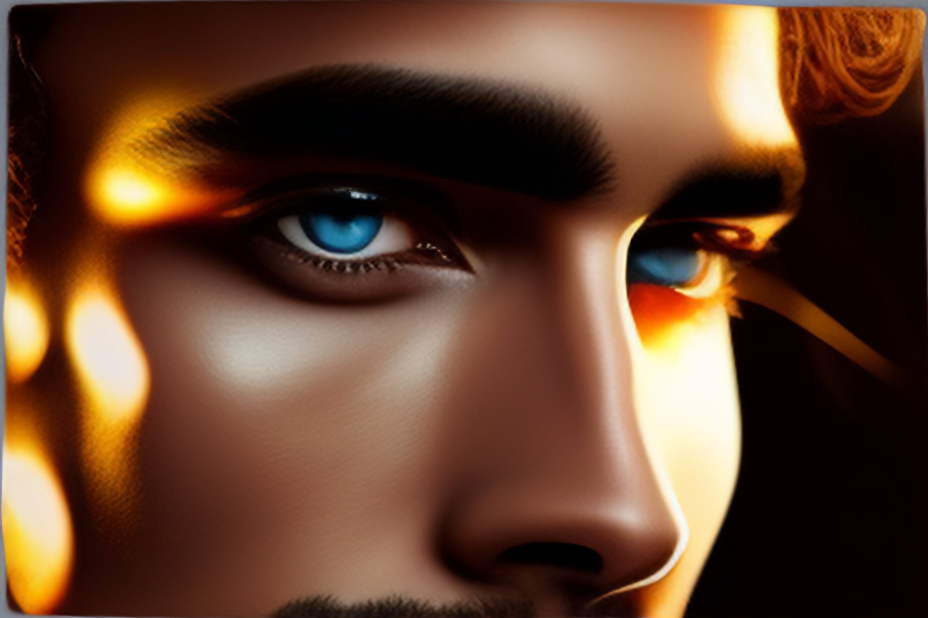 Lexica - Ultra realistic photo; beautiful man, beautiful eyes, with a ...