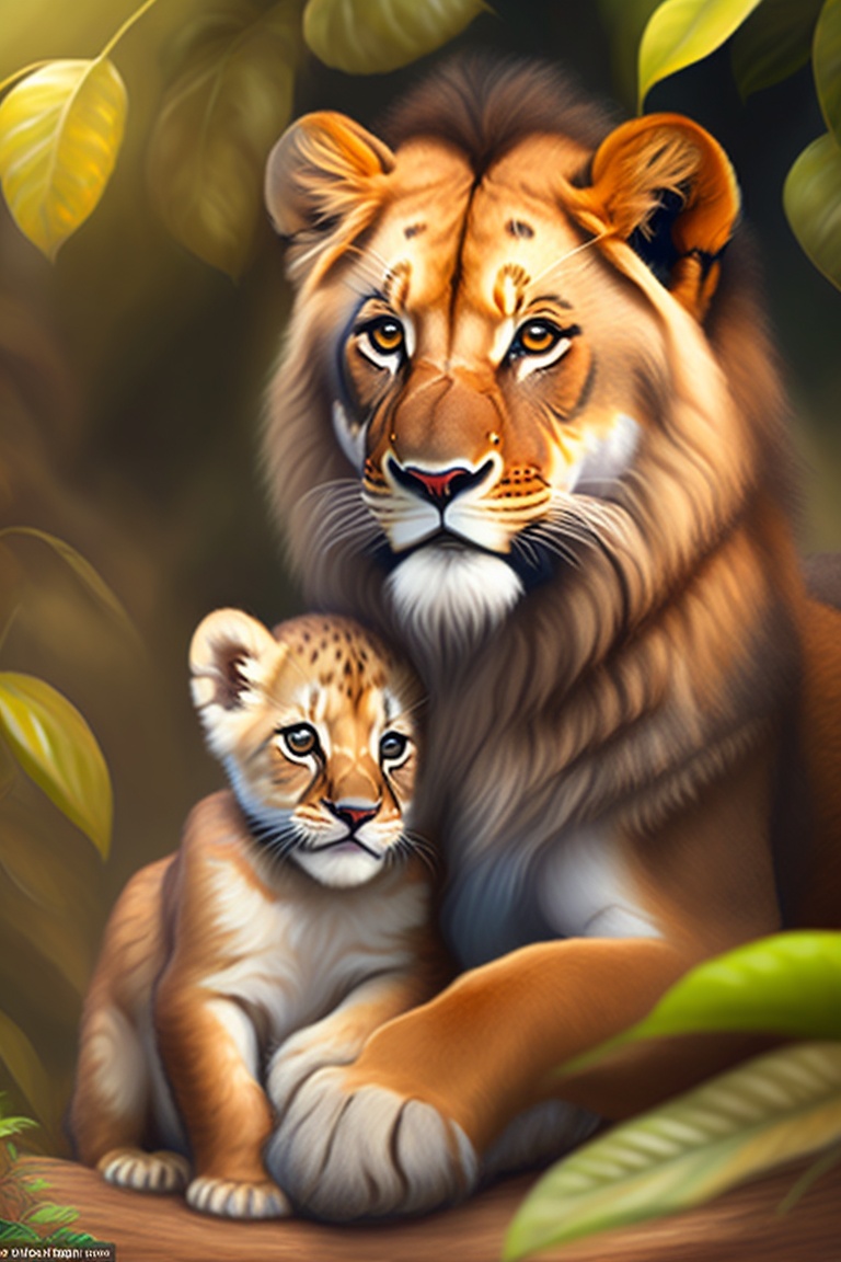 Lexica - Once upon a time, in a dense and lively jungle, there lived a ...