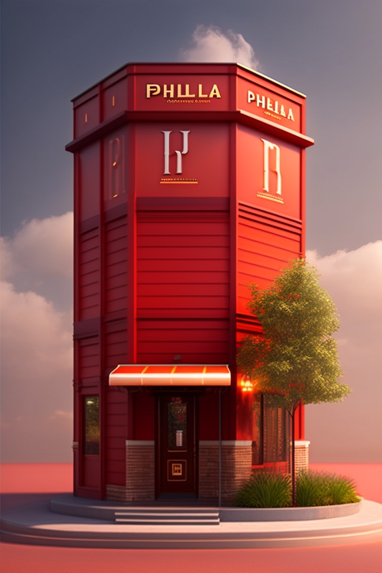 Lexica - I wanted a milk tea shop, named Phela, wooden exterior design ...