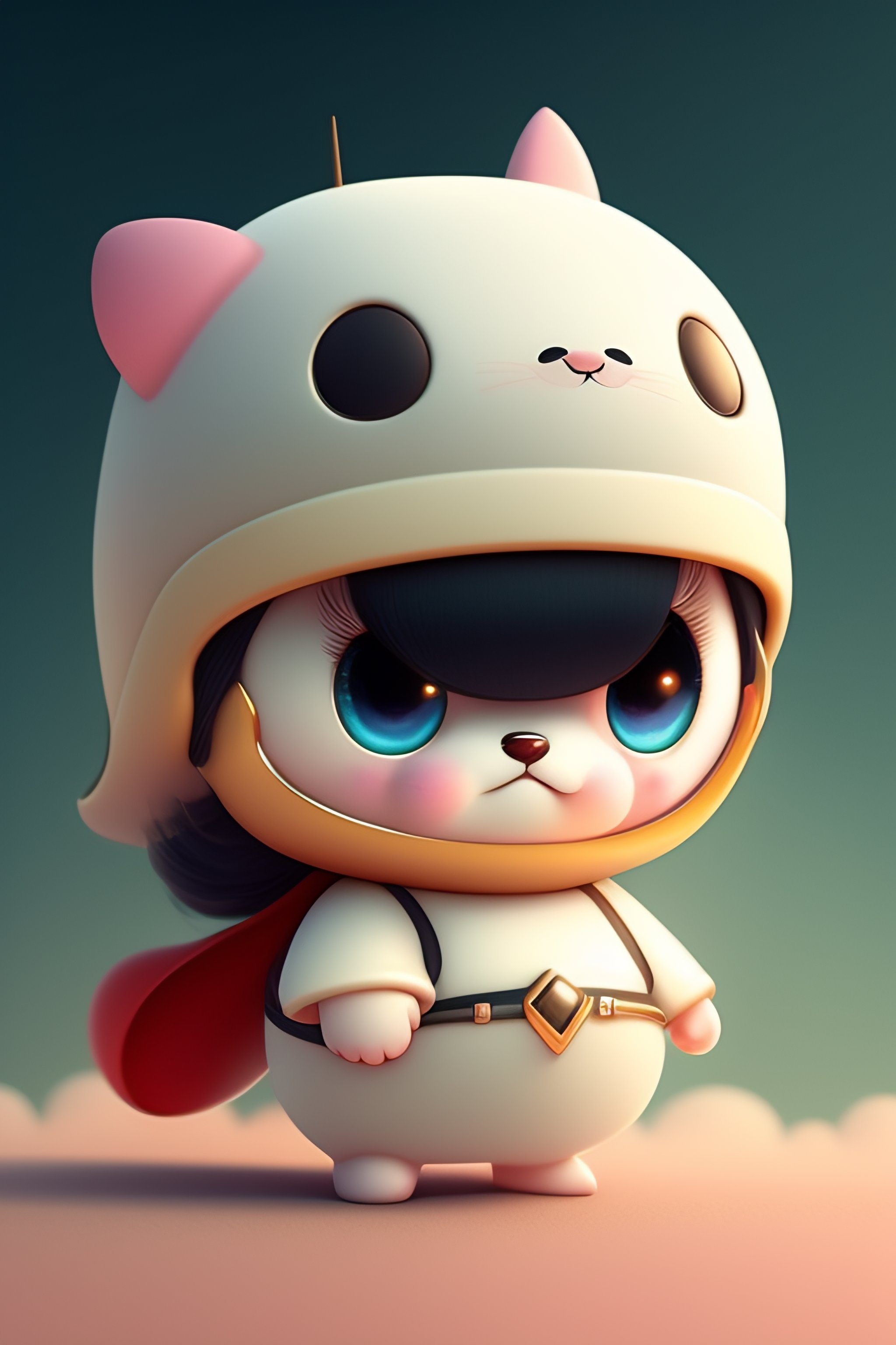 Lexica - Cute and adorable cartoon it baby, fantasy, dreamlike ...