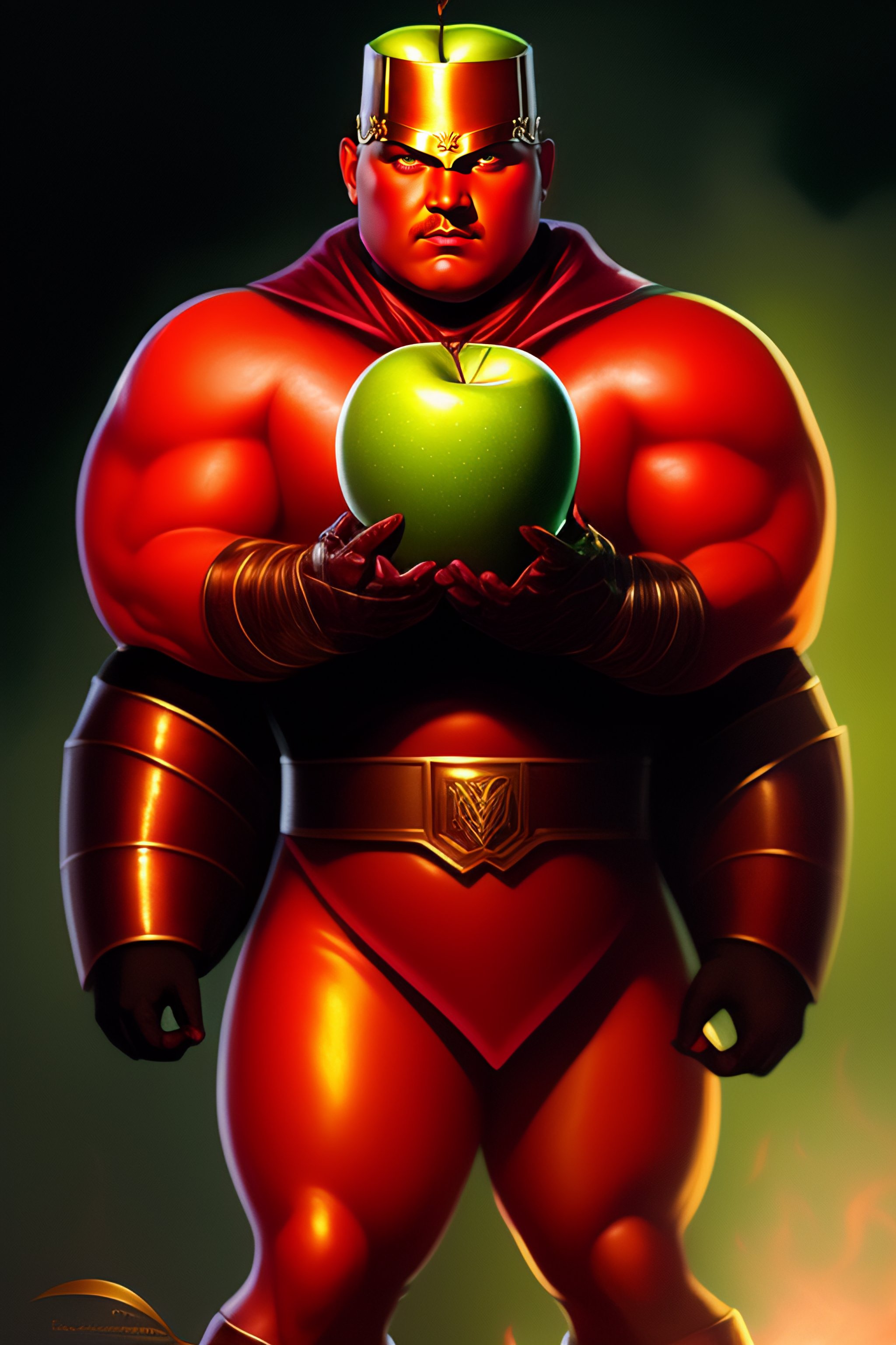 Lexica - The supervillain was a short, rotund figure with a round face ...