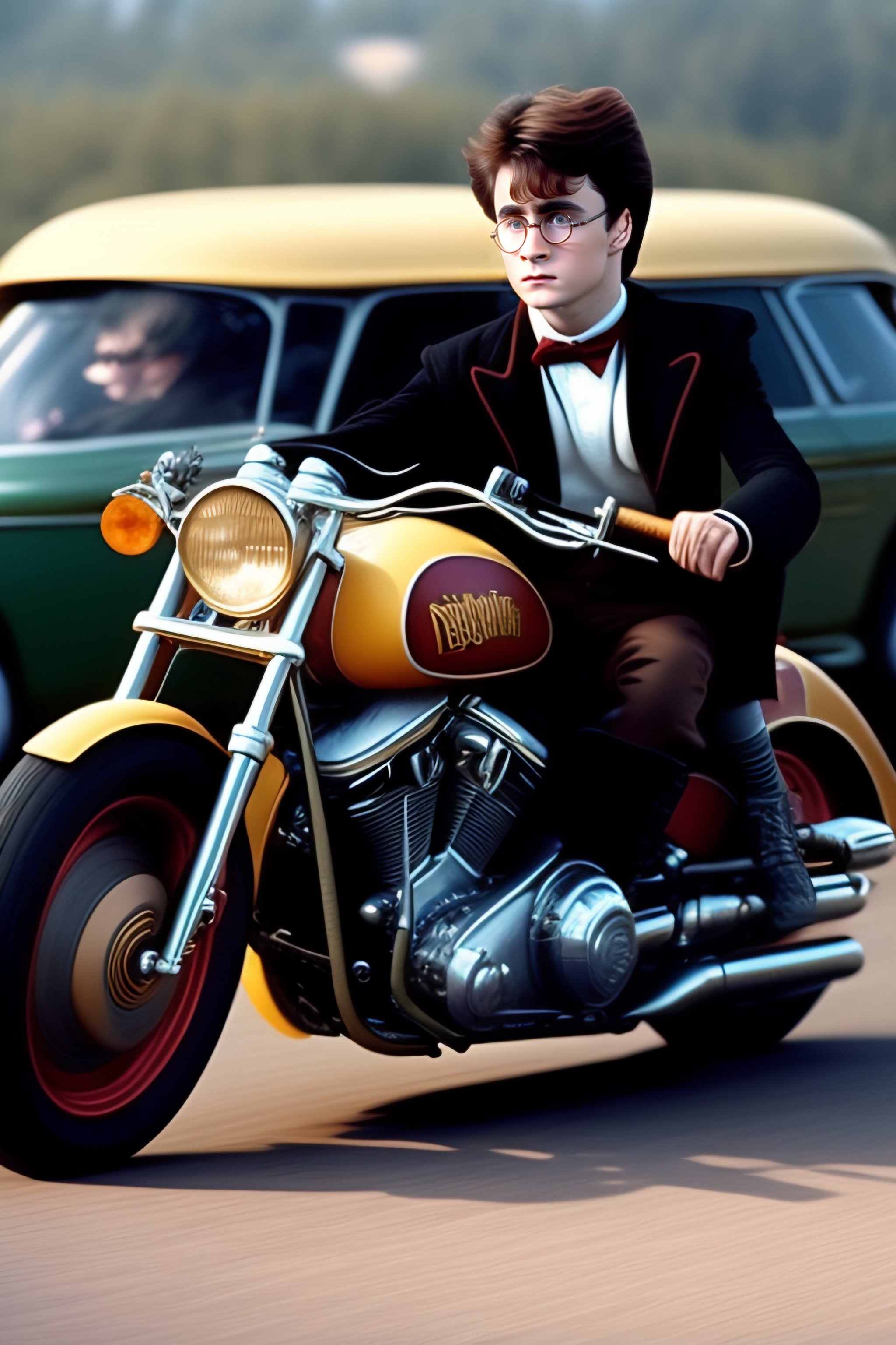 Lexica - Harry potter is an 80's kid with a motorcycle