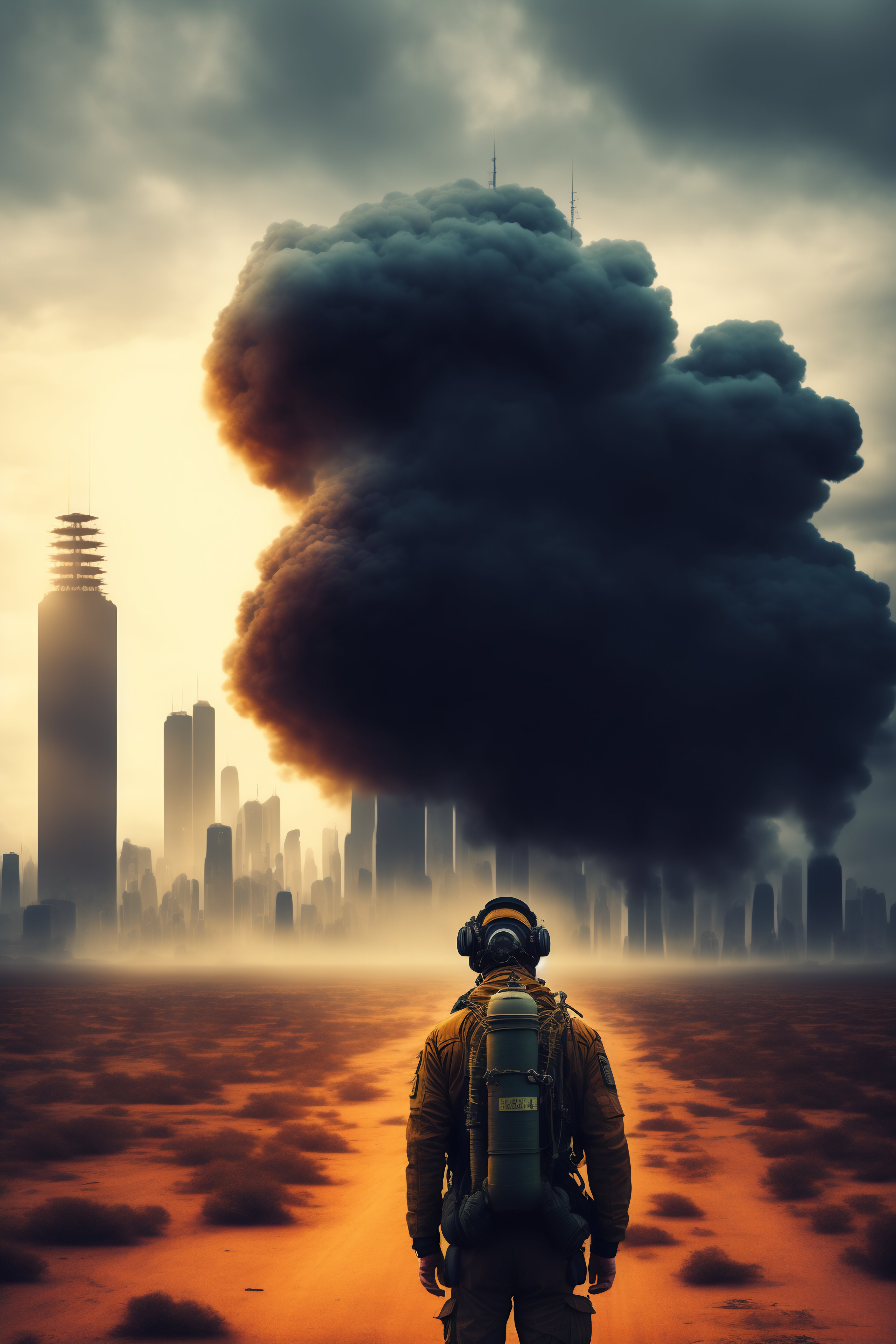 Lexica - Sydney Australia, post apocalyptic, mushroom cloud, disaster ...