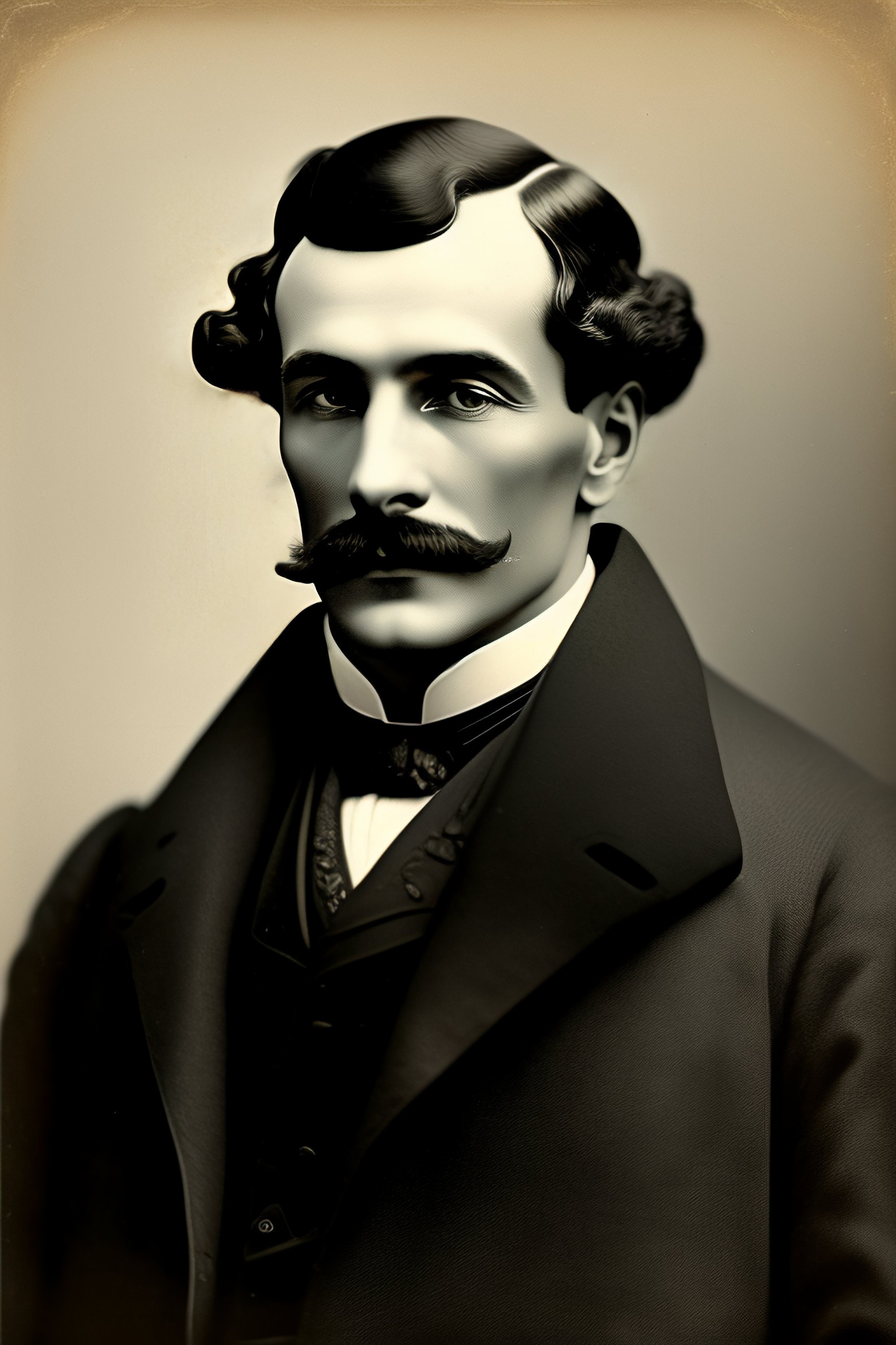 Lexica - Portrait of Sherlock Holmes Vintage 1880