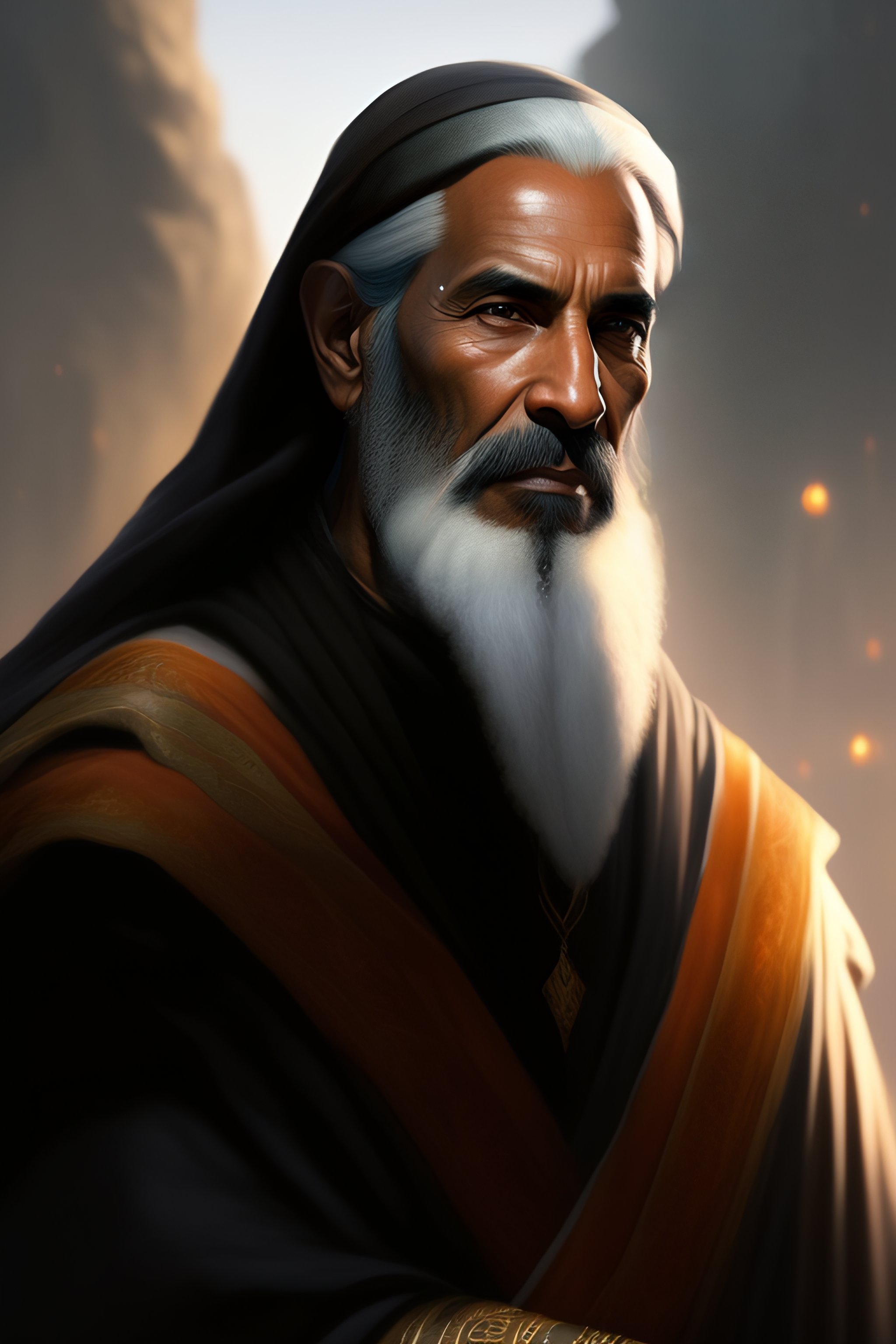 Lexica - Black and white portrait of a man by Greg Rutkowski, an old ...