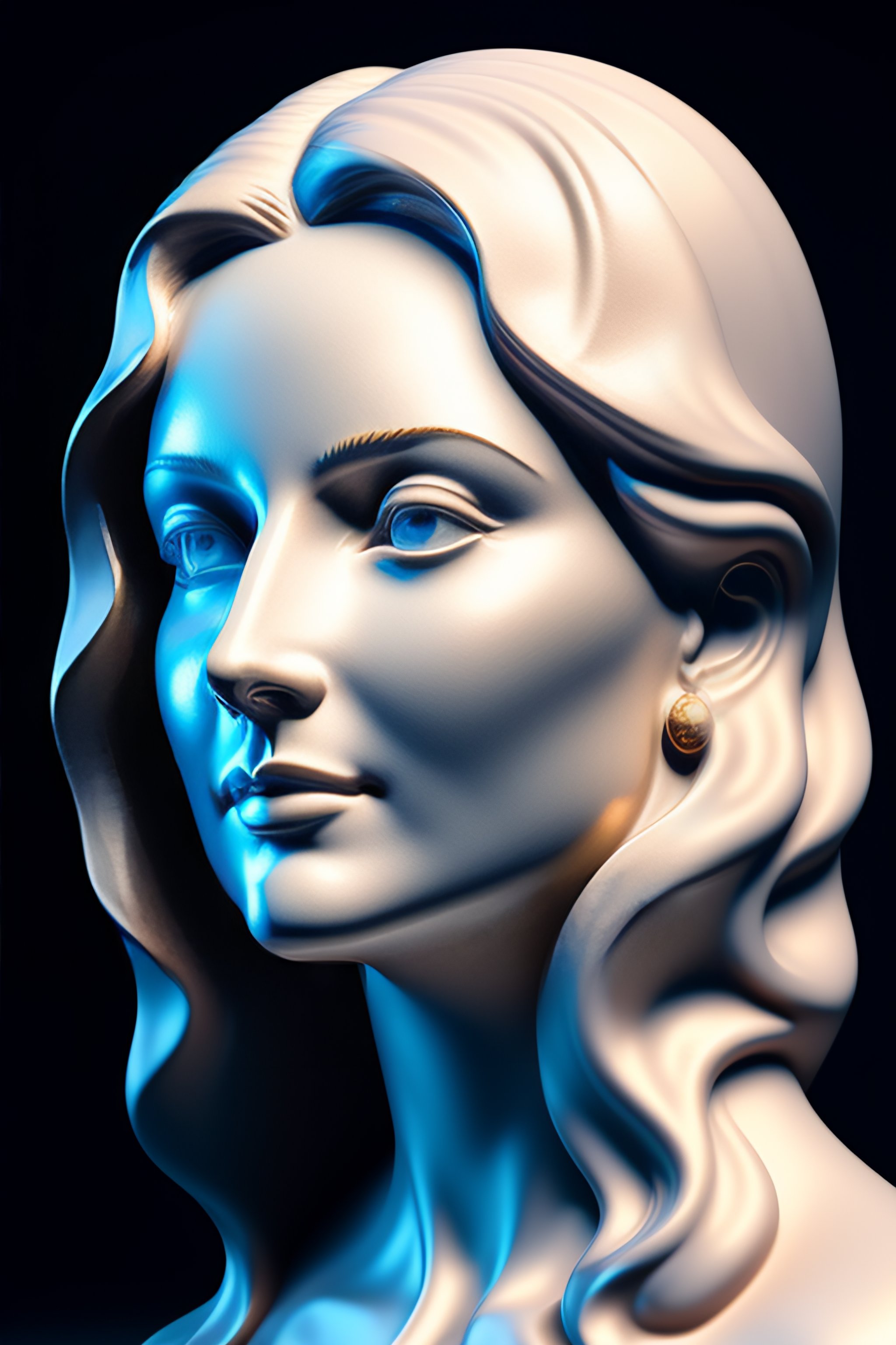 Lexica - Realistic 3d render ultra detailed of a beautiful porcelain ...