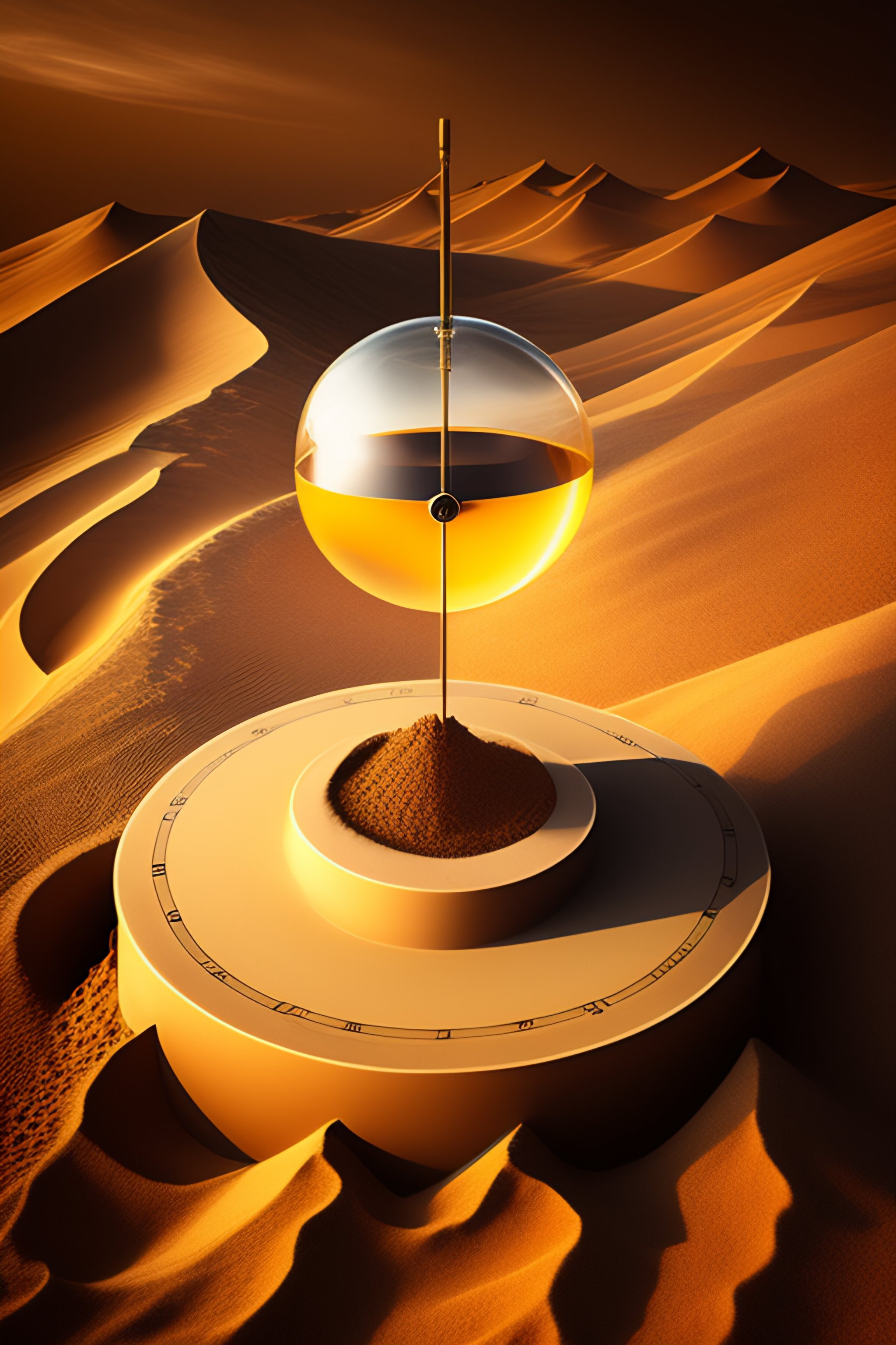 Lexica - Sand clock in vintage style