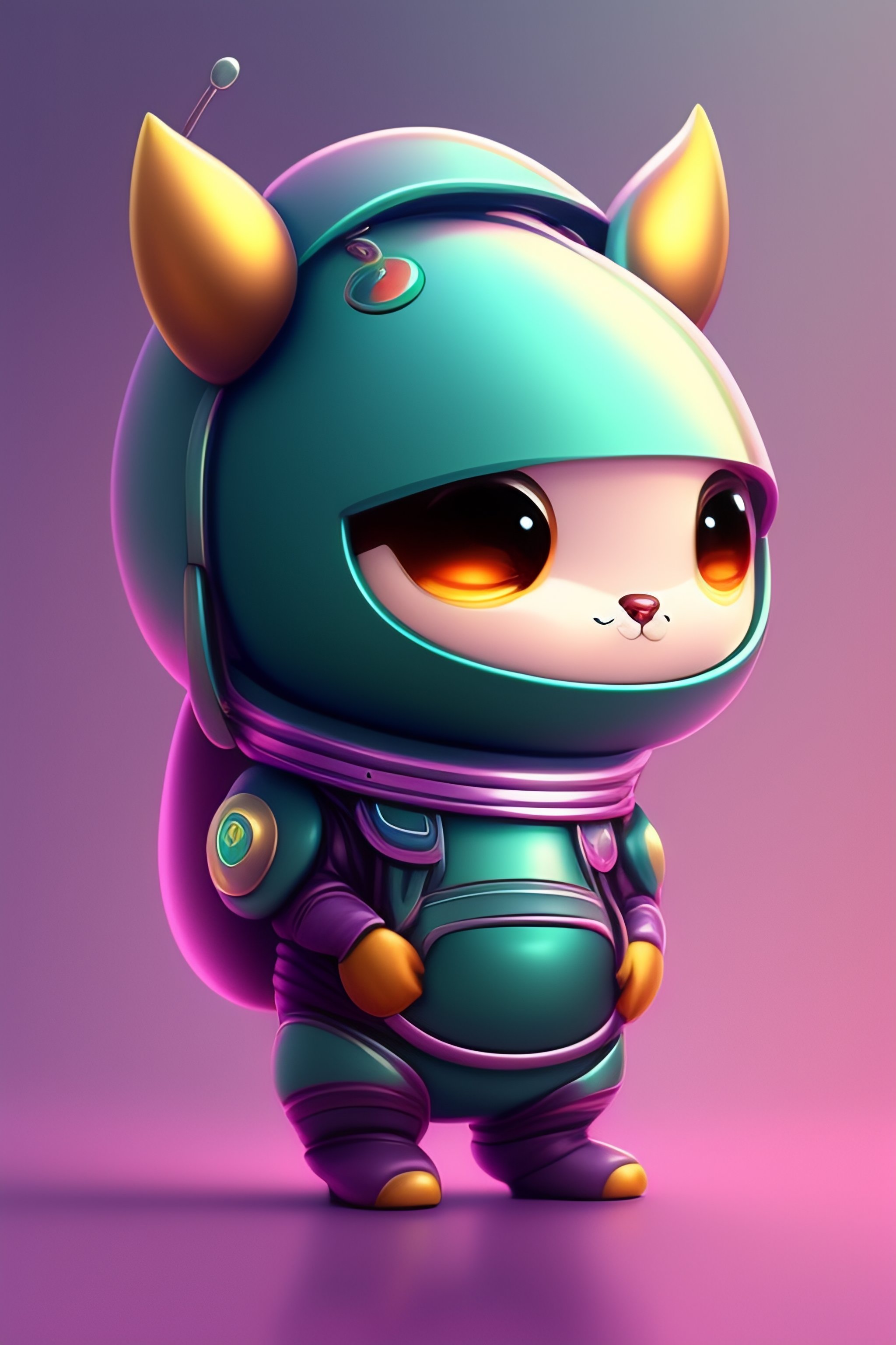 Lexica - Cute and adorable cartoon alien baby, fantasy, dreamlike ...