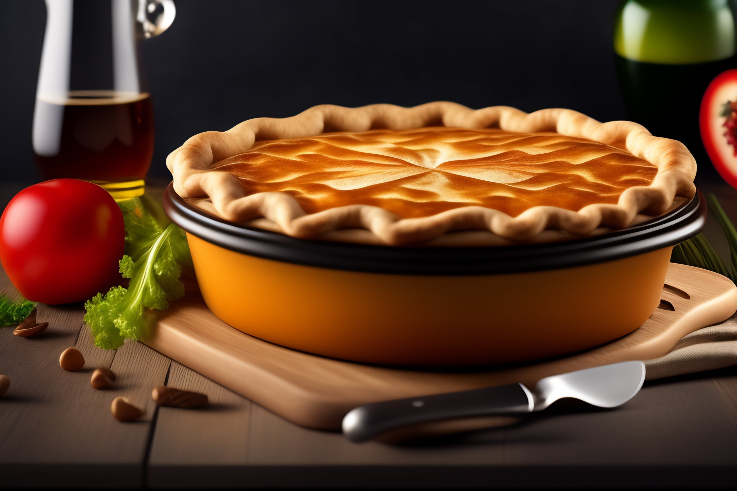 Lexica - Centaurworld, zulius, pie, kitchen, angry chicken ...