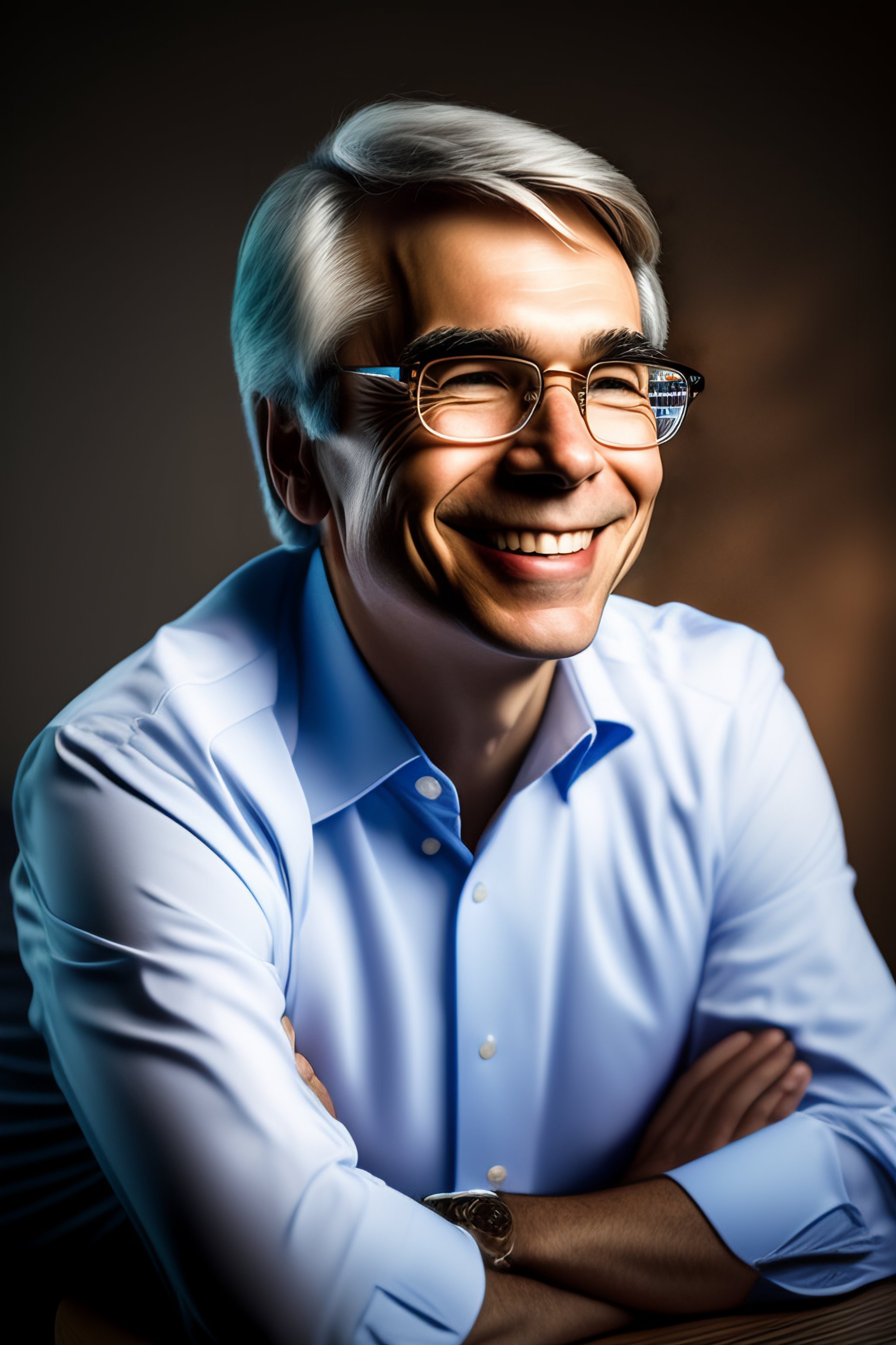 Lexica - Award winning portrait of american cognitive scientist douglas ...