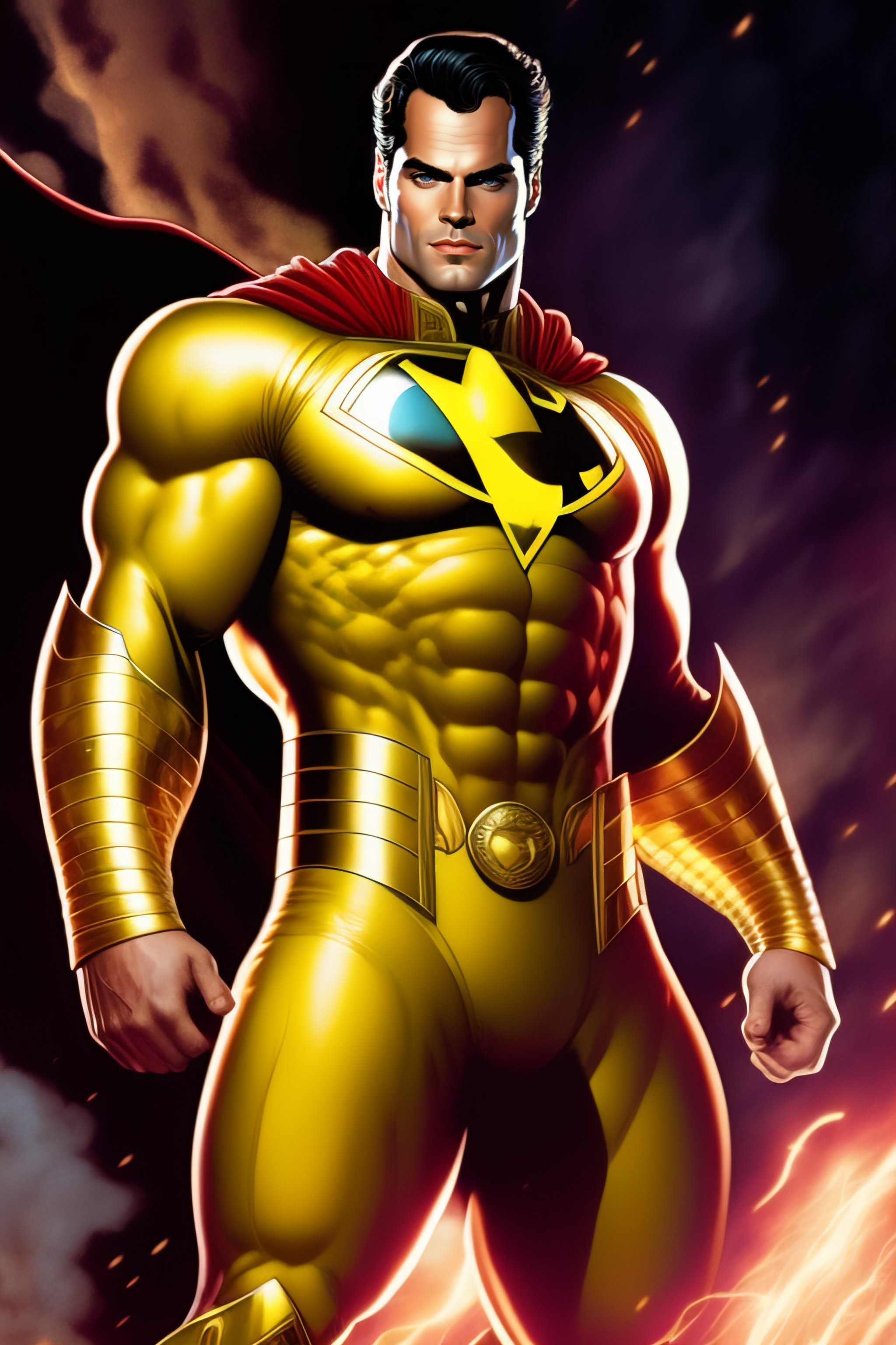 Lexica - Henry Cavill in the Marvel Comics Hyperion costume