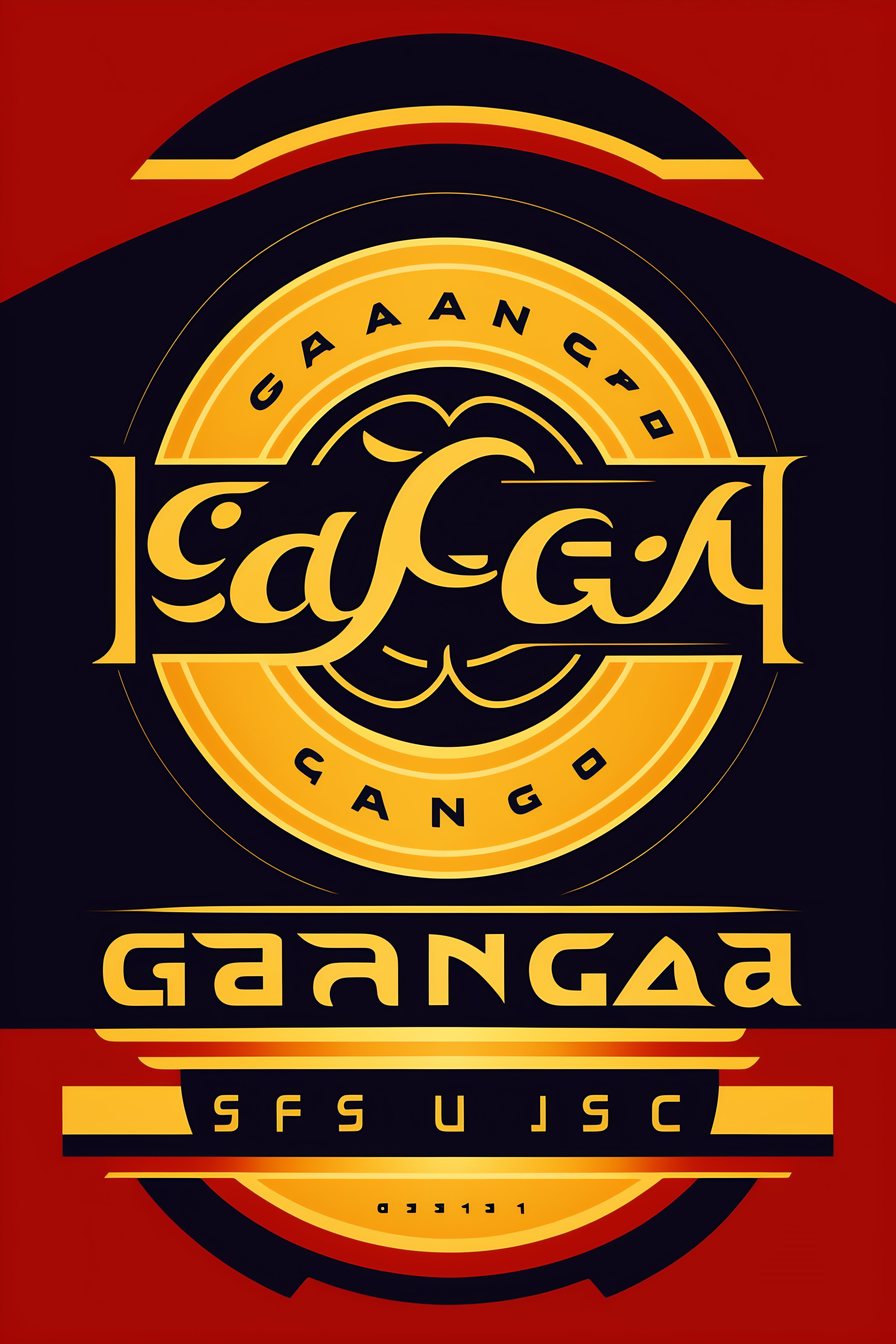 Lexica - "GA+Gran" logo Art Deco style