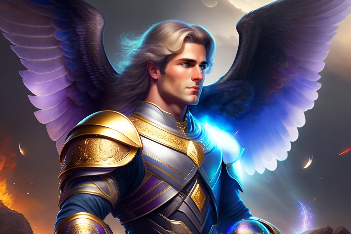 Lexica - Archangel Michael joined forces with Raphael, the celestial ...
