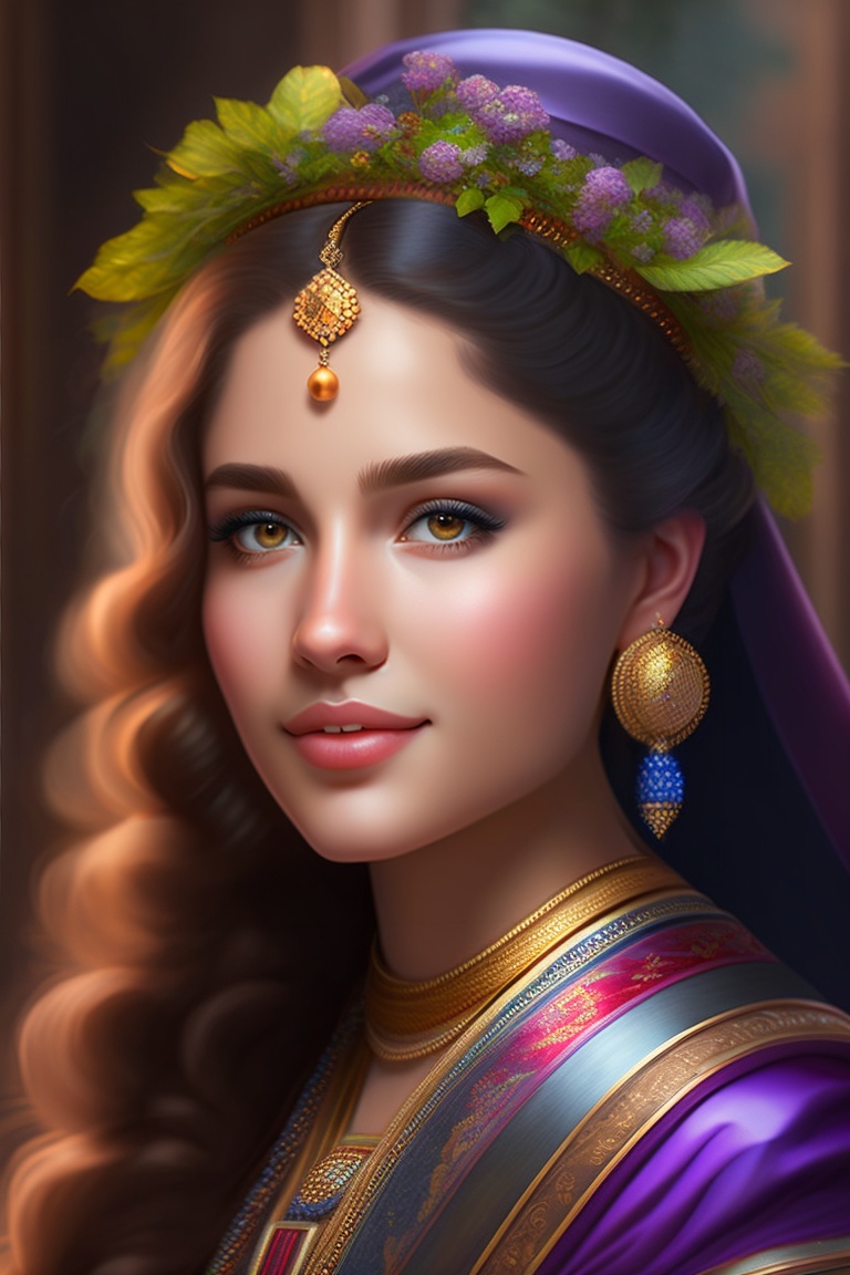 Lexica - Hebrew, Esther, biblical character, ultra-real, very beautiful ...