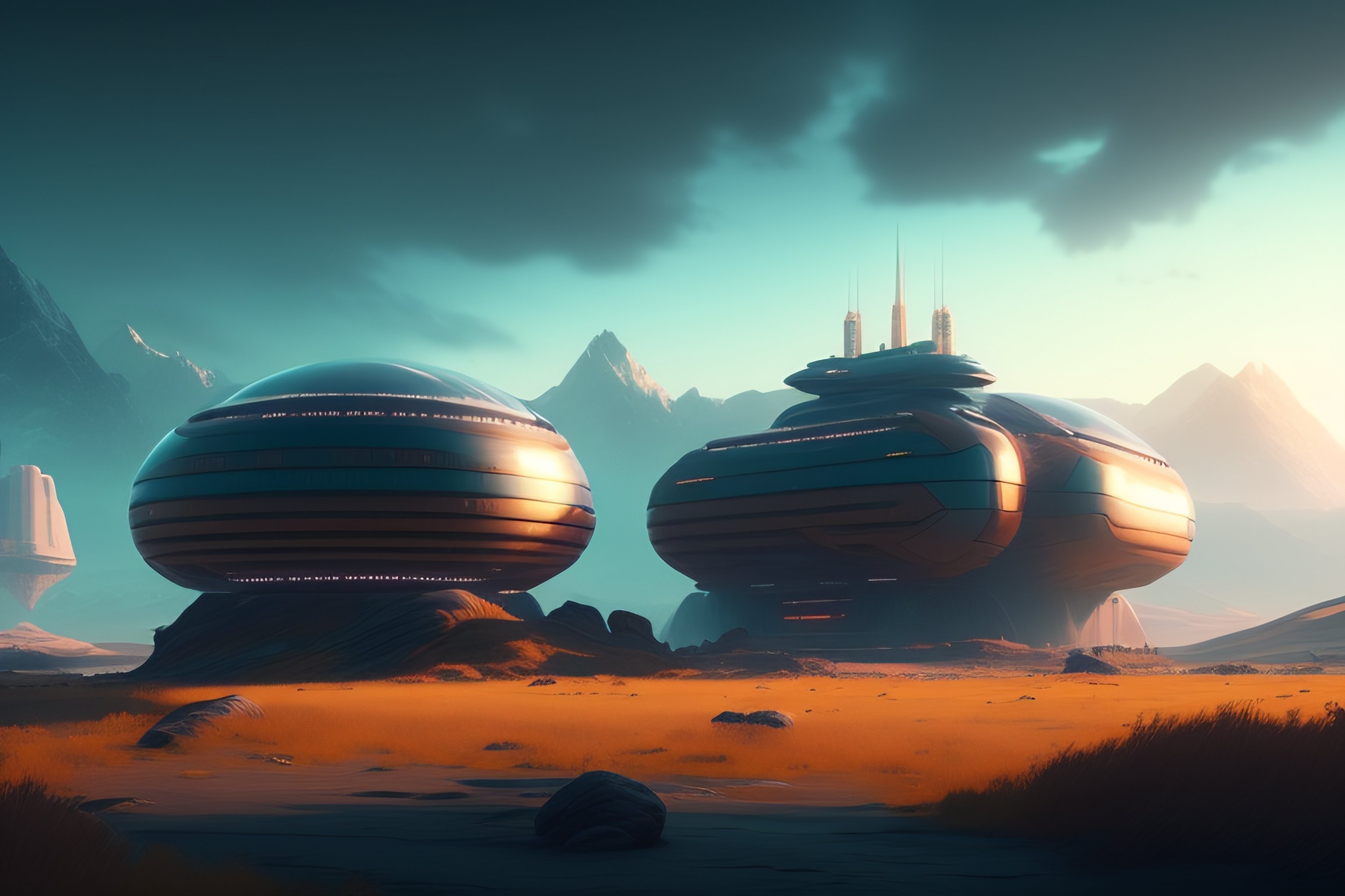 Lexica - Dark futuristic abandoned research outpost, science fiction ...