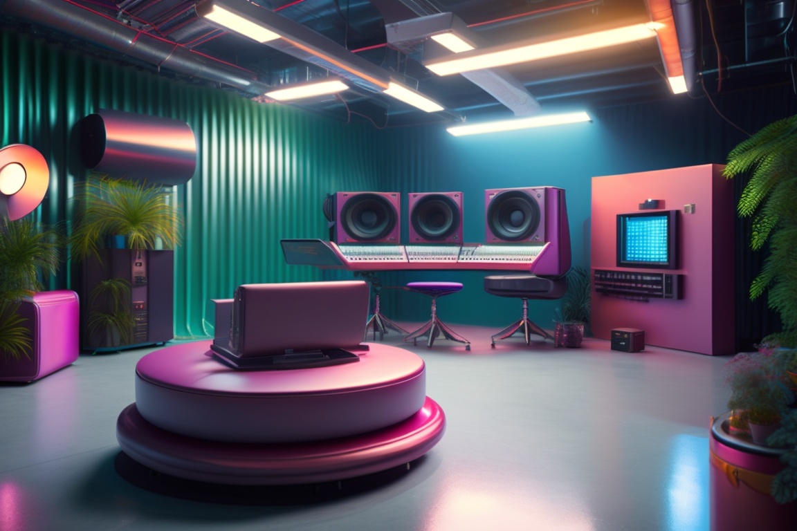 Lexica - Highly detailed interior photo of a messy film production ...