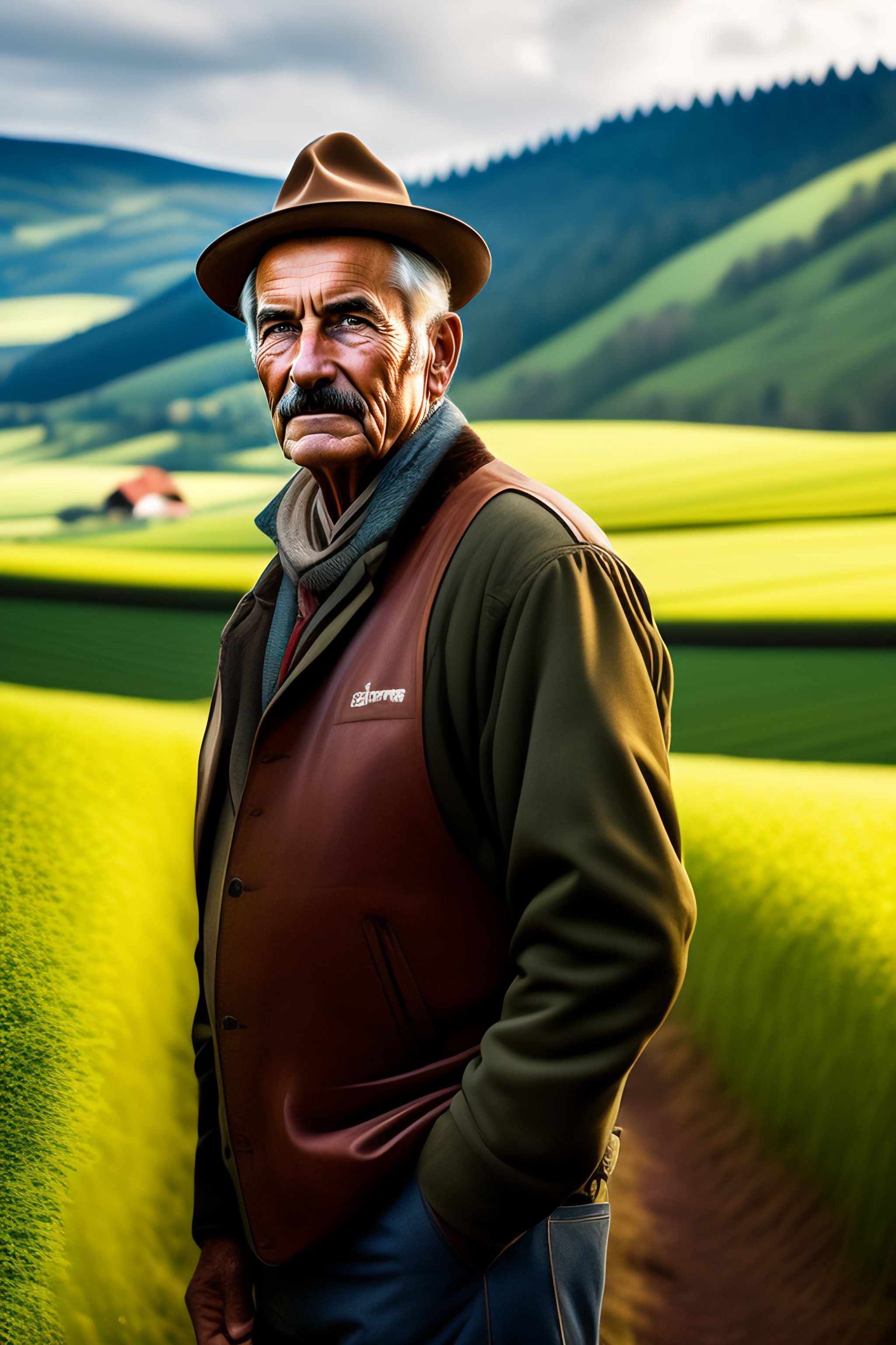 Lexica - Portrait of a farmer in the Vosges