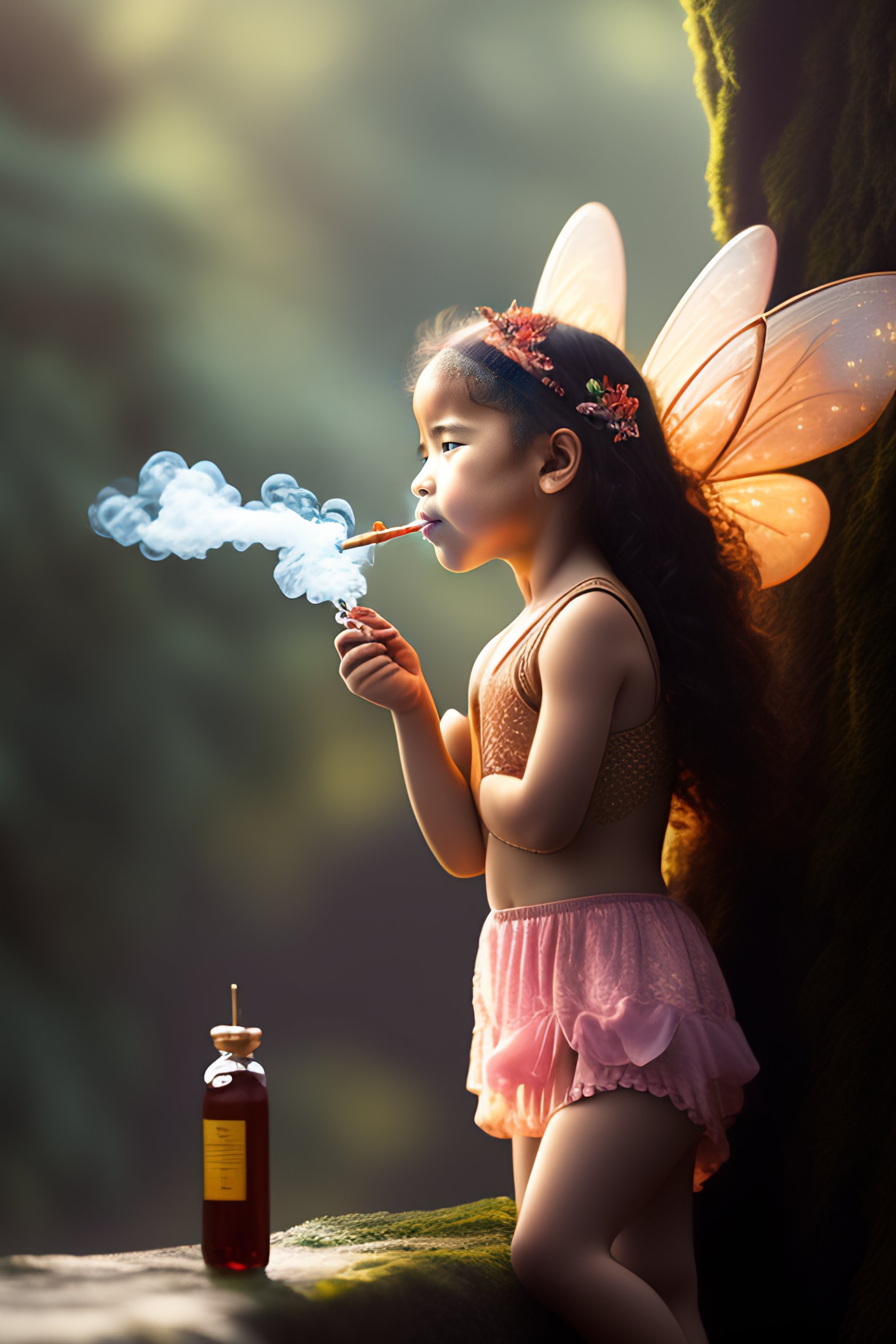 Lexica - Fairy smoking