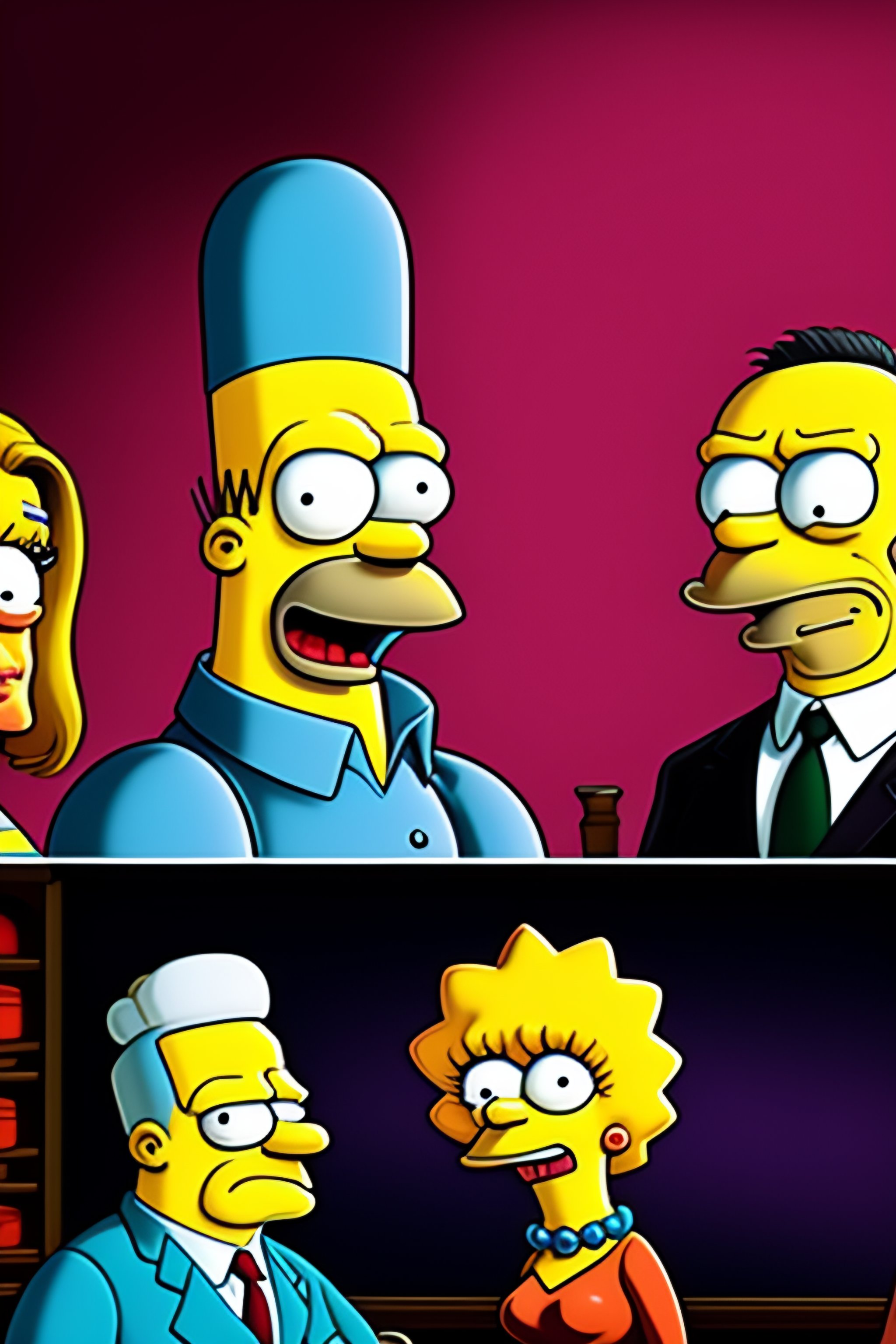 Lexica - Simpsons, realista, caricatura, terror