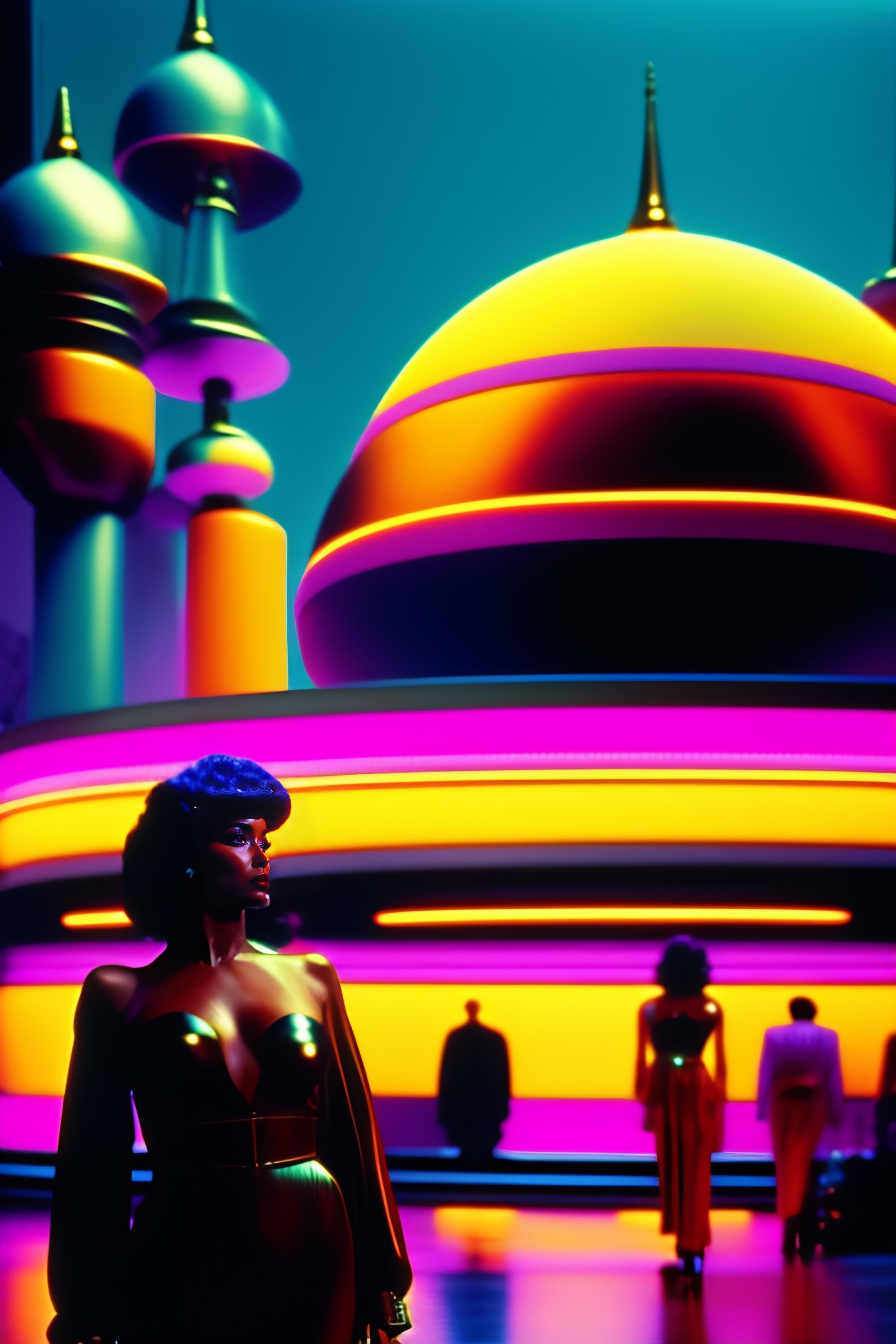 Lexica - Scene retro future movie from the 1980s and 90s sci fi horror ...