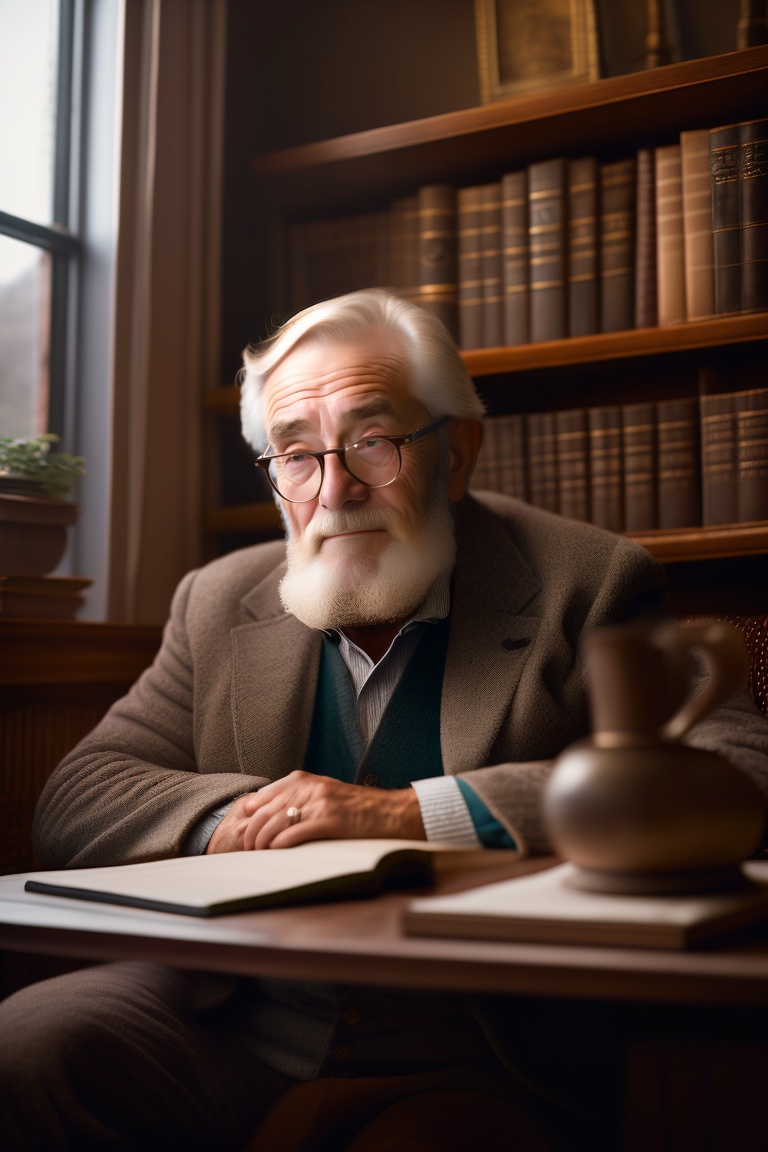 Lexica - A wise 60 years old man with a front face, his weathered skin ...