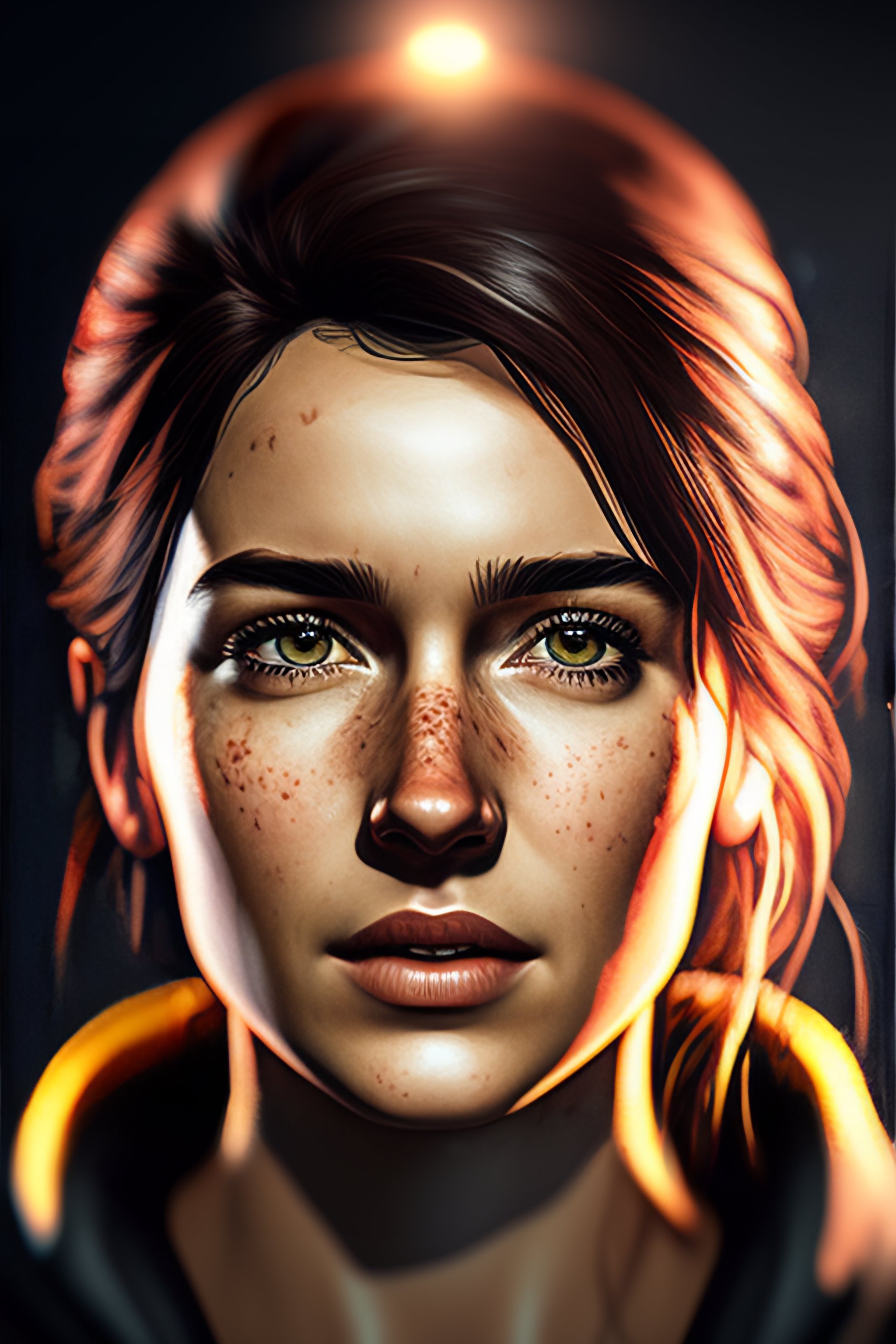 Lexica - Ultra detailed facial portrait of ellie from the last of us ...