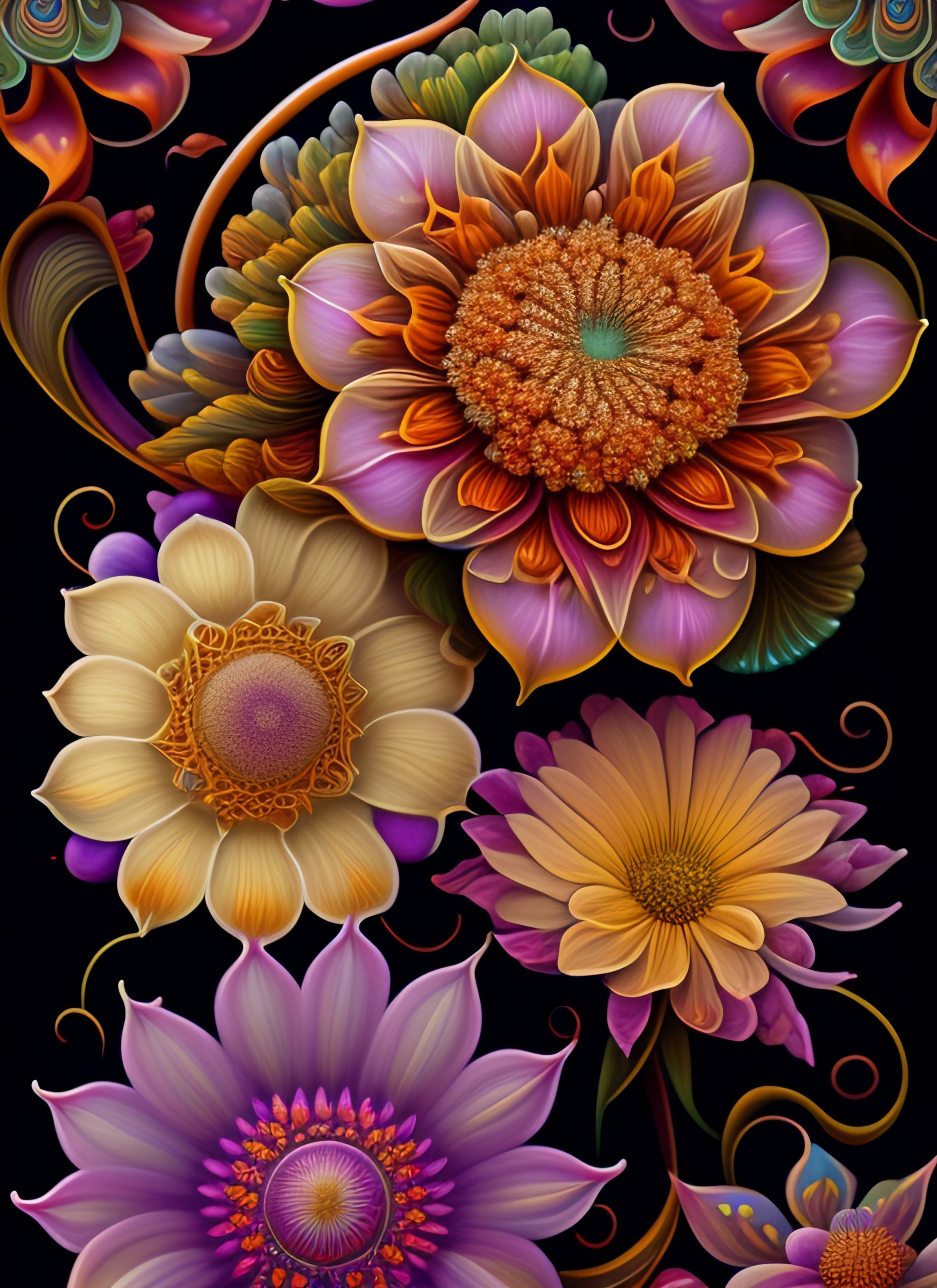 Lexica - An ultra hd detailed painting of many different types of ...