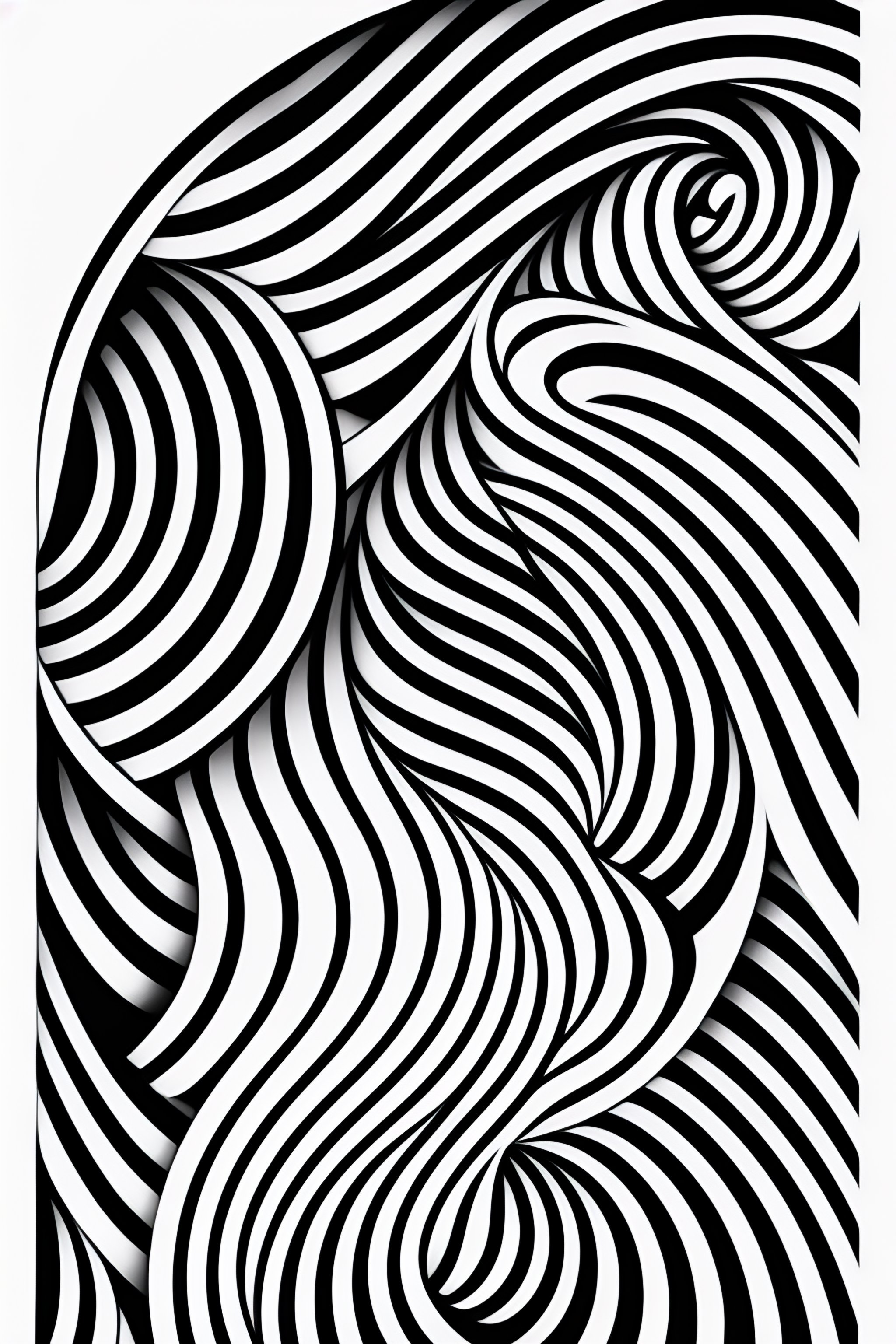 Lexica - Style number, number one, one, black and white, realistic line ...