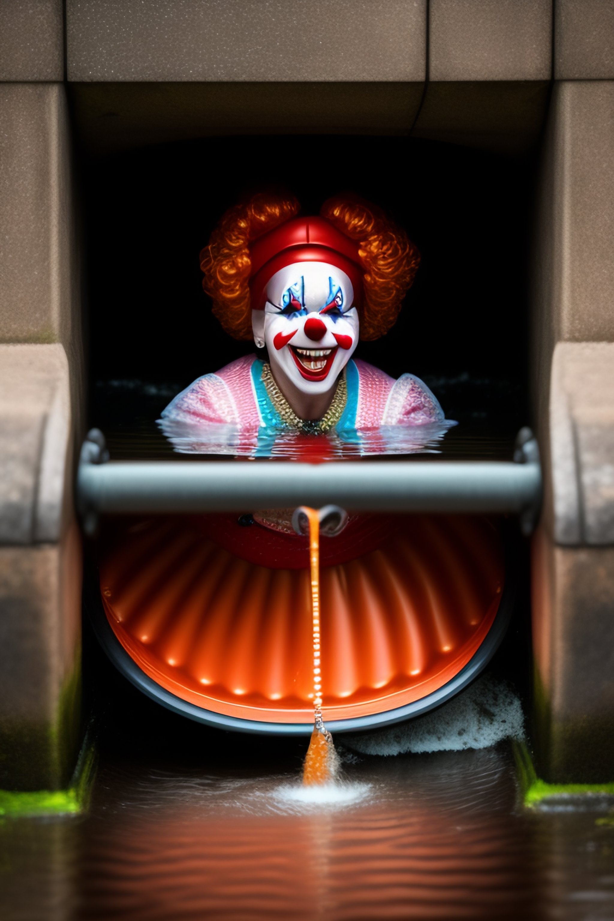 Pennywise The Clown Drain