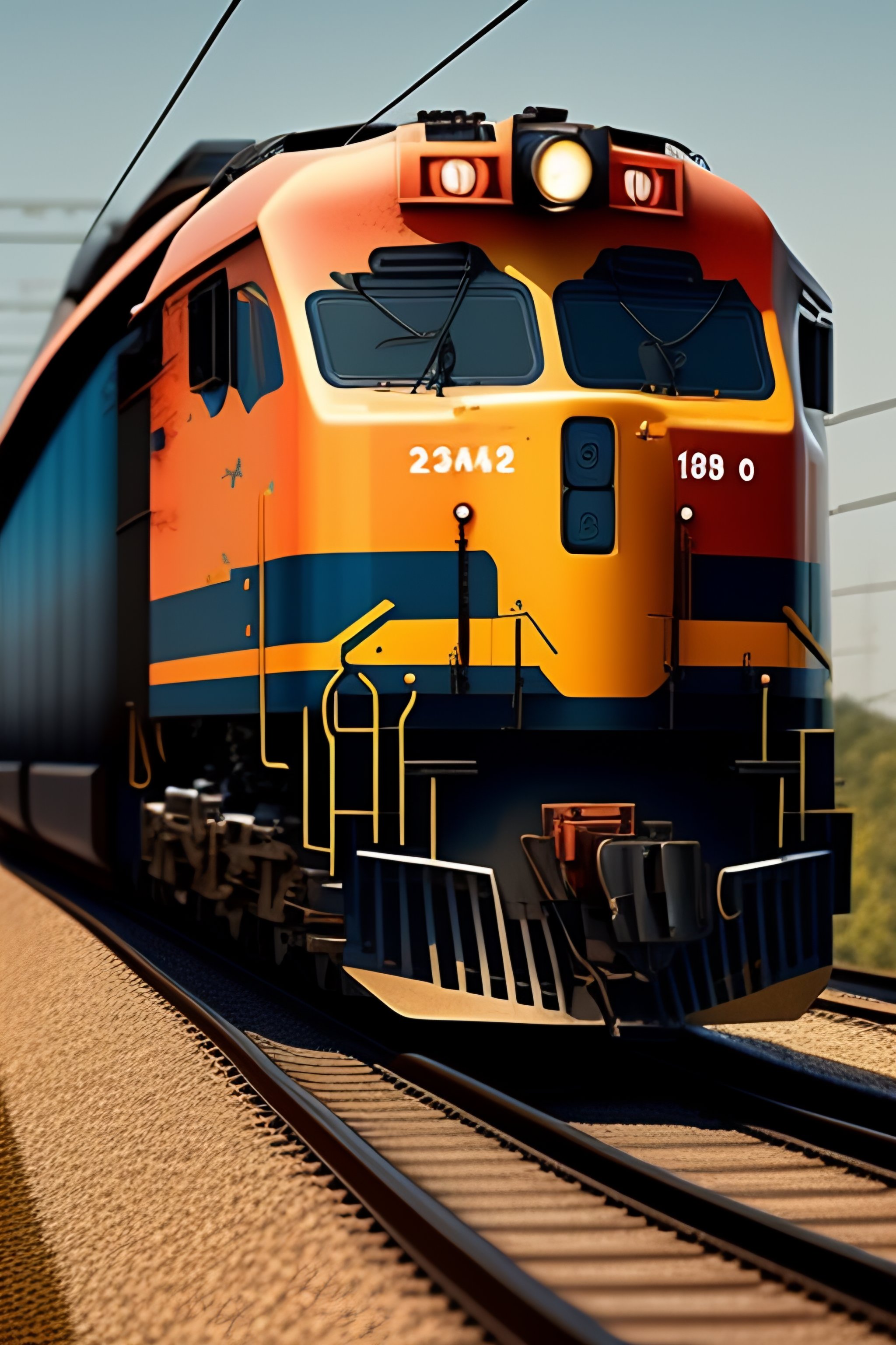 Lexica - Train cartoon