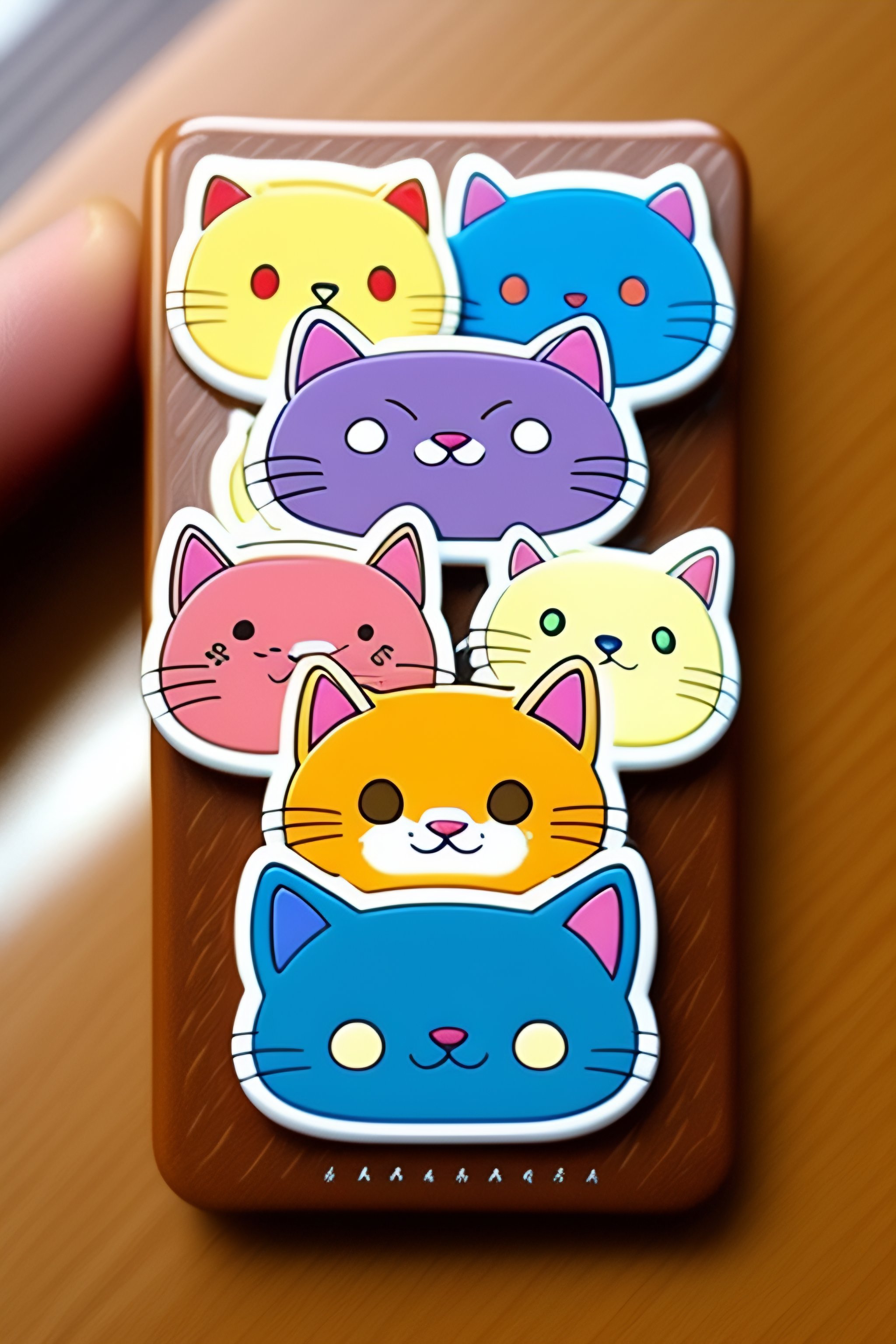 Lexica - 2D cute stickers from your favorite cartoon characters even ...