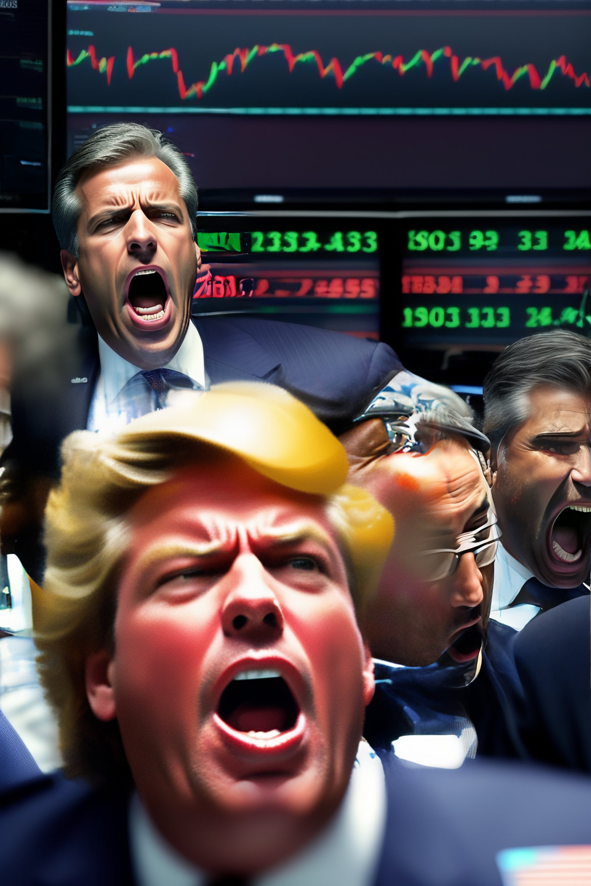Lexica - Screaming Stock traders loosing money,