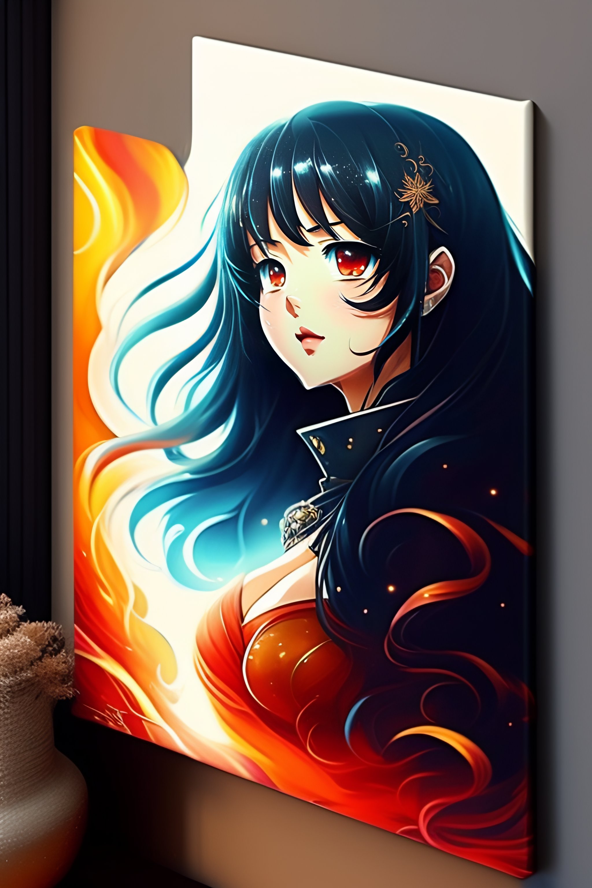 Lexica - Can you Create New Edition Anime Art Work for Canvas & Wood ...